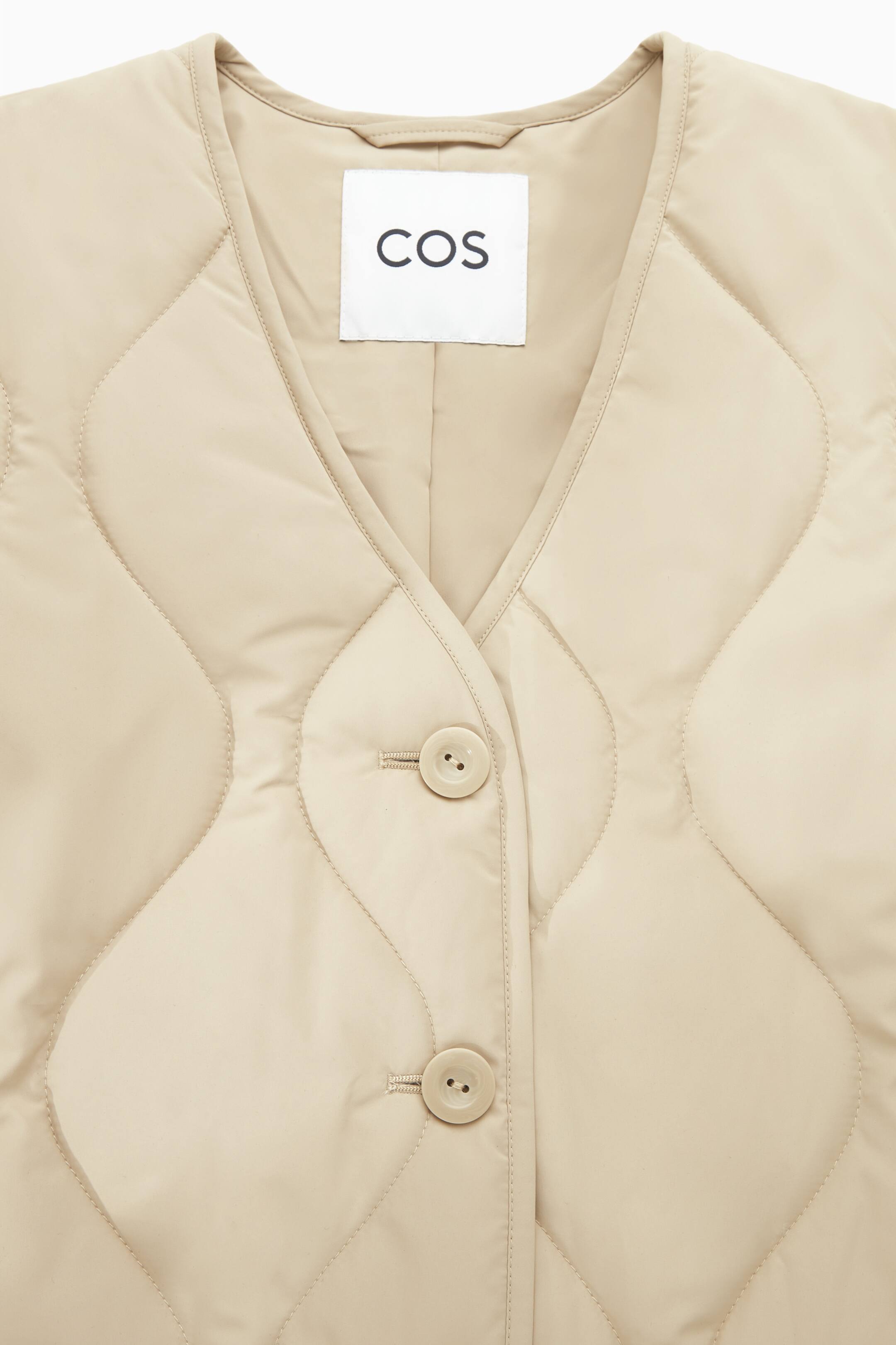 PADDED LINER JACKET - BEIGE - Ladies | H&M GB