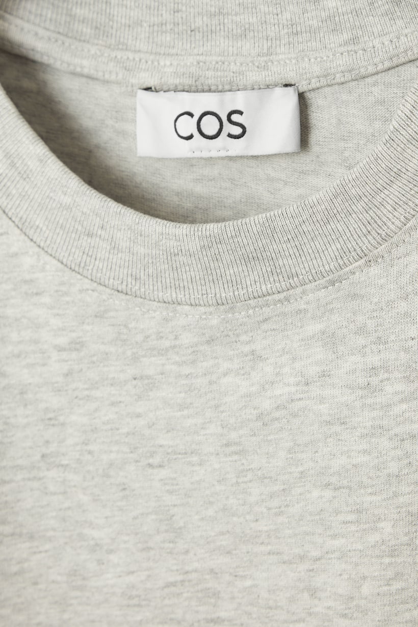 CLEAN CUT REGULAR T-SHIRT - Round neck - Short sleeve - GREY MARL ...