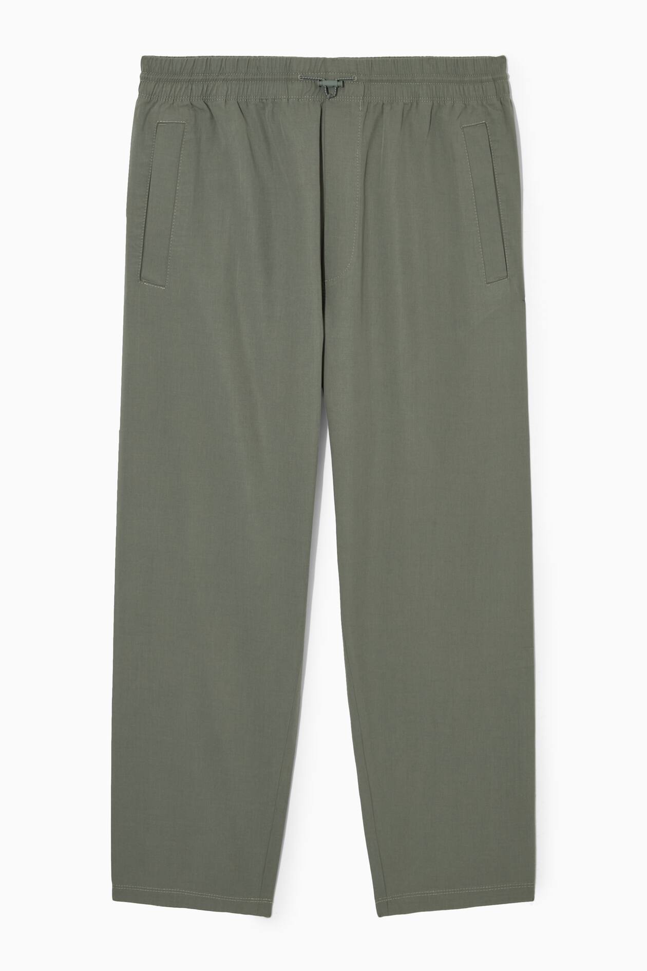 CHINOHOSE MIT KORDELZUGBUND - Grau - Men | H&M AT