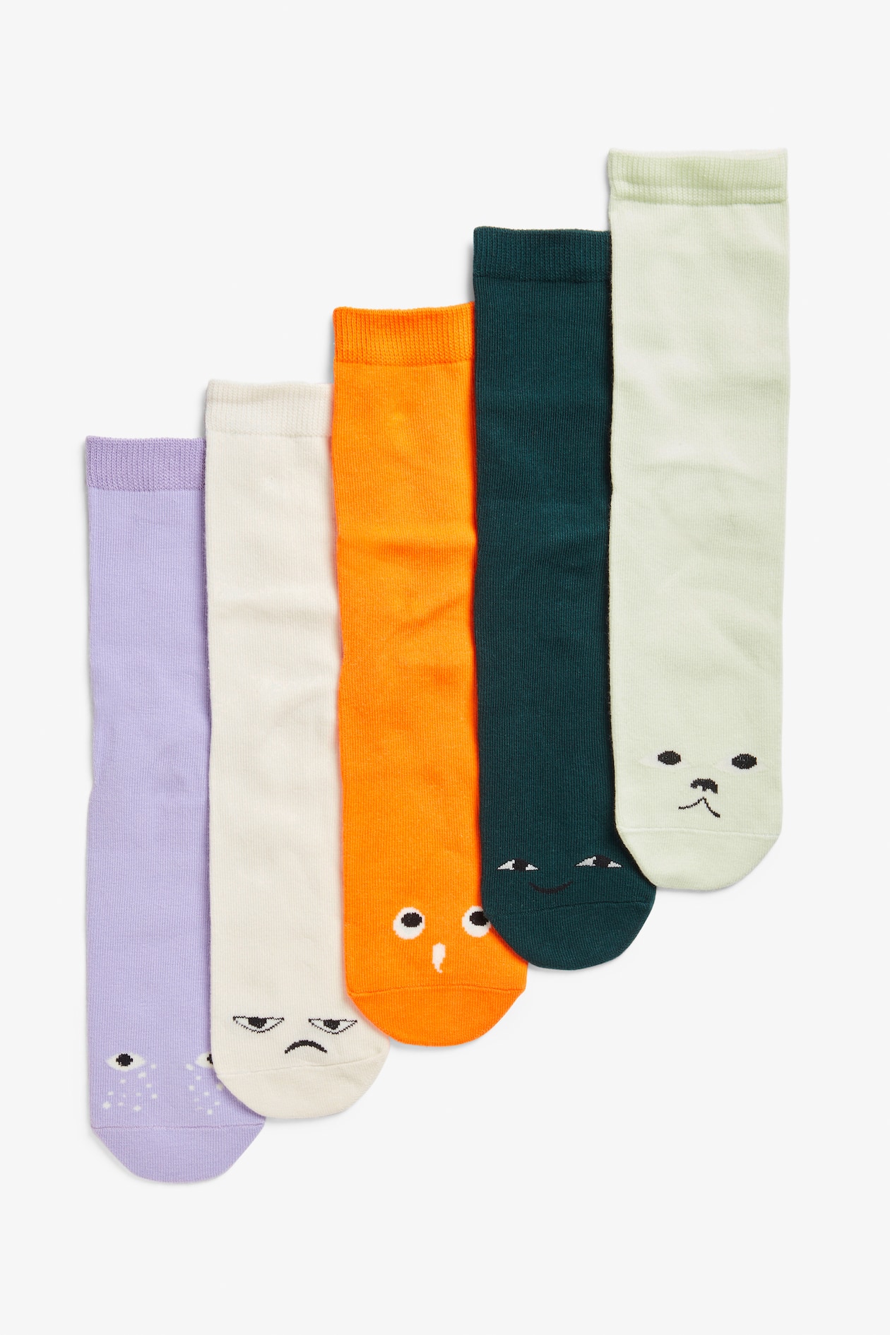 5-pack Monki socks - Orange & purple - Ladies | H&M GB