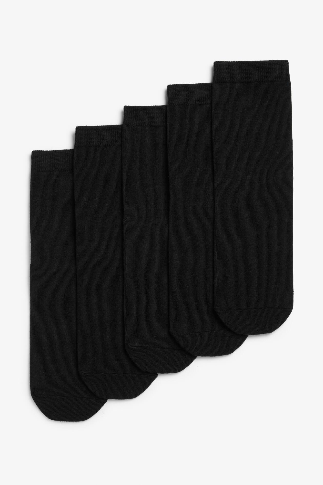 5-pack Monki socks - Schwarz - Ladies | H&M DE