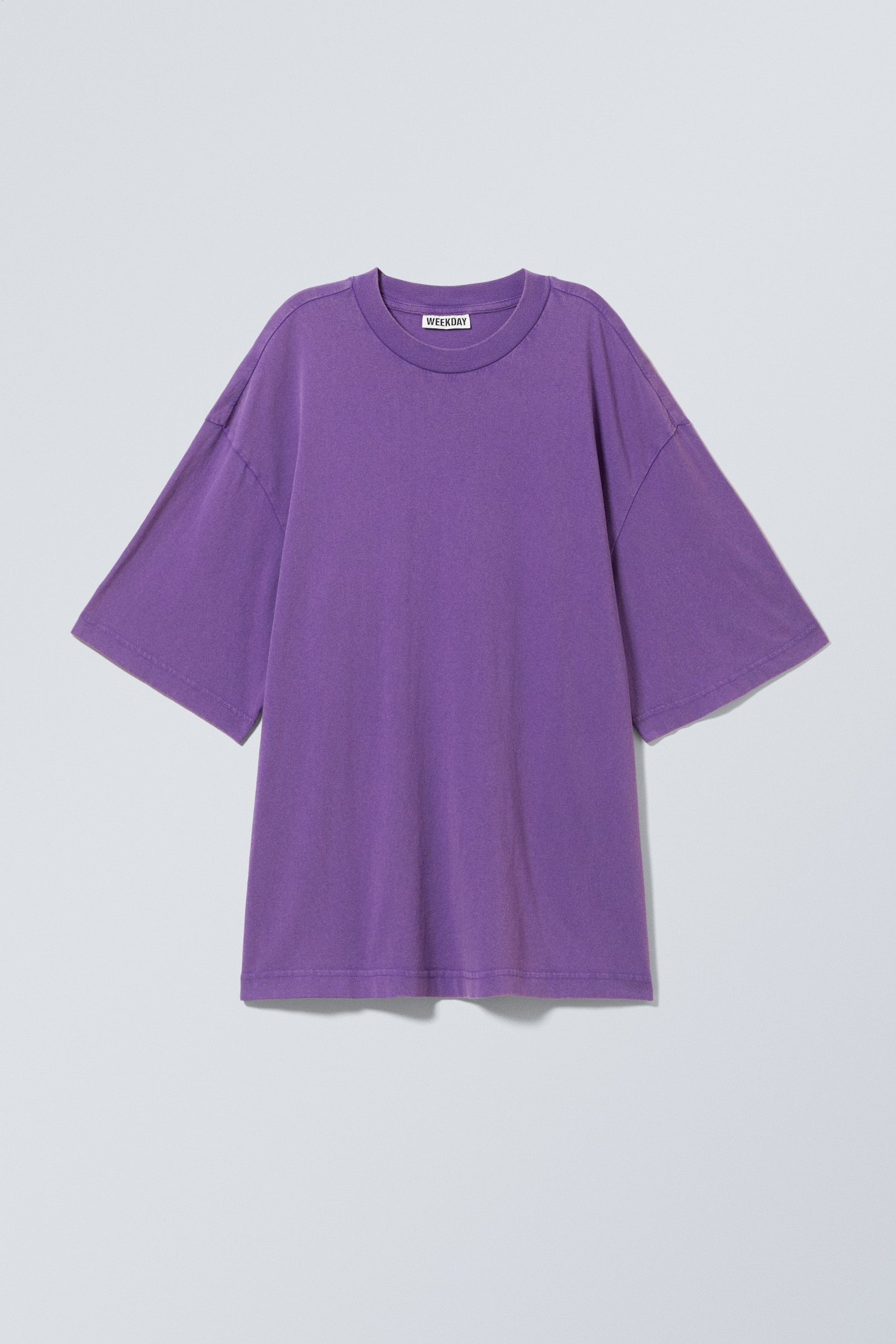 Soft Oversized T-shirt - Washed Purple - Ladies | H&M GB