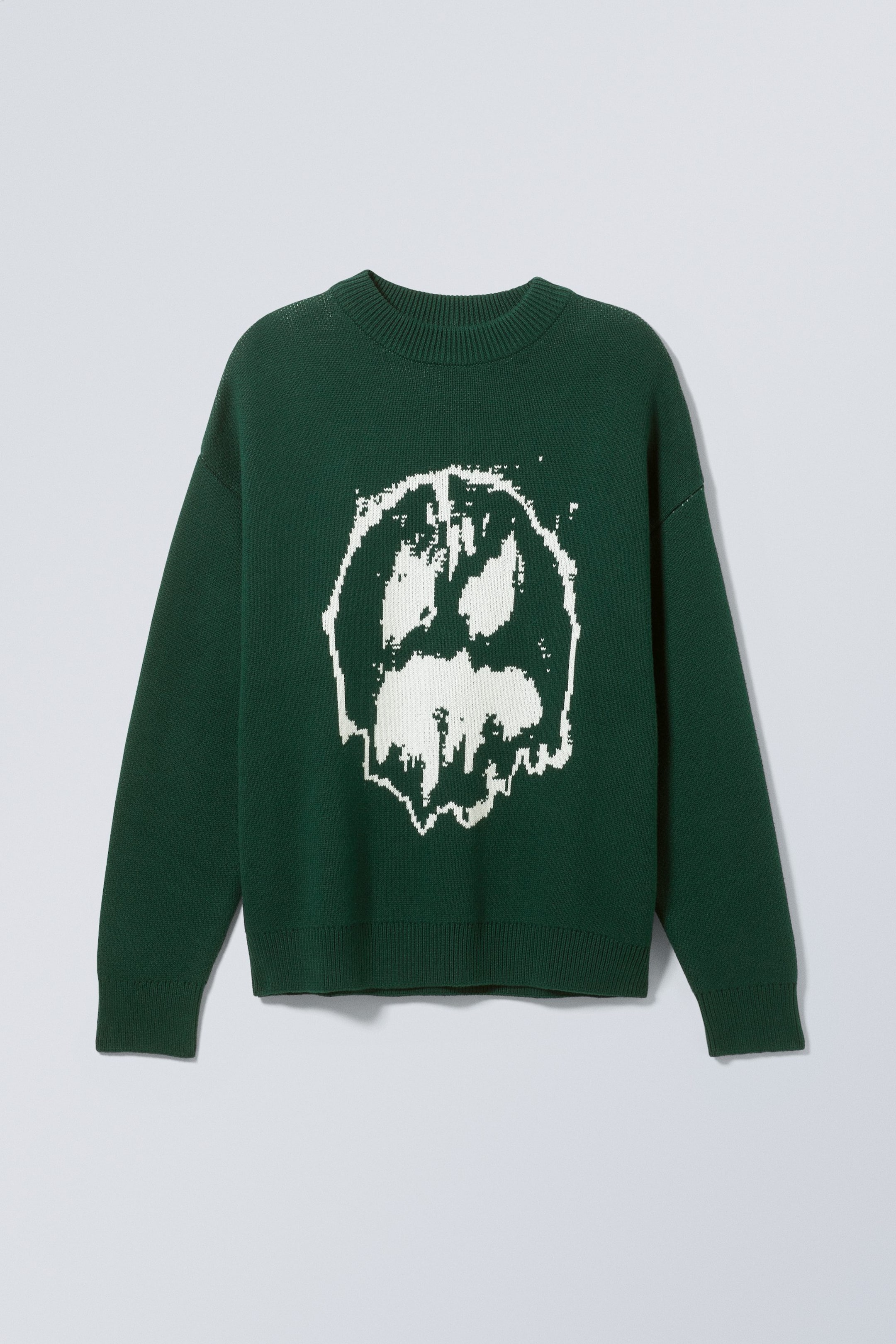 Johan Jacquard Sweater - Drained - Men | H&M GB