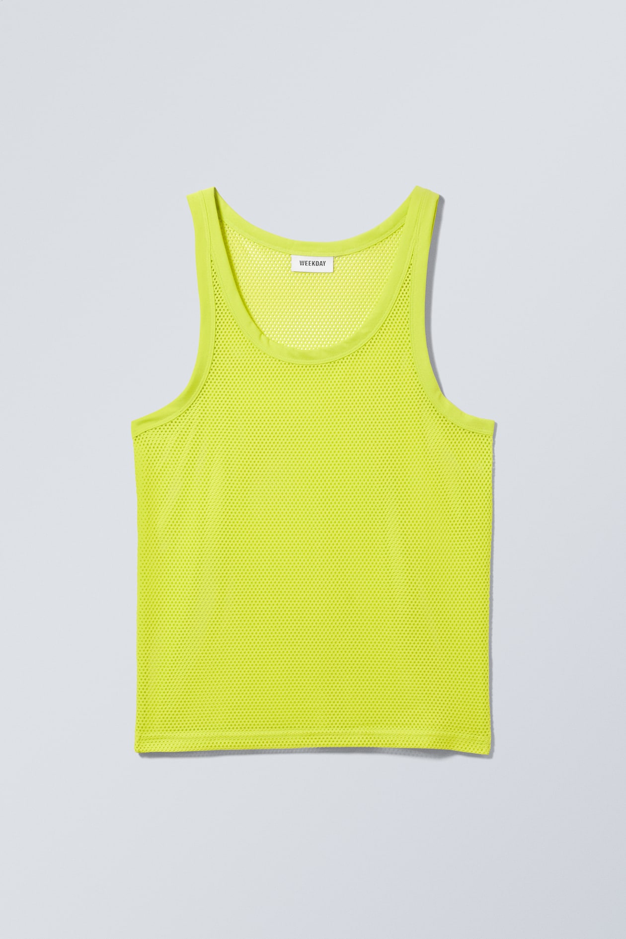 Matheus Mesh Tank Top - Neon Green - Men | H&M GB