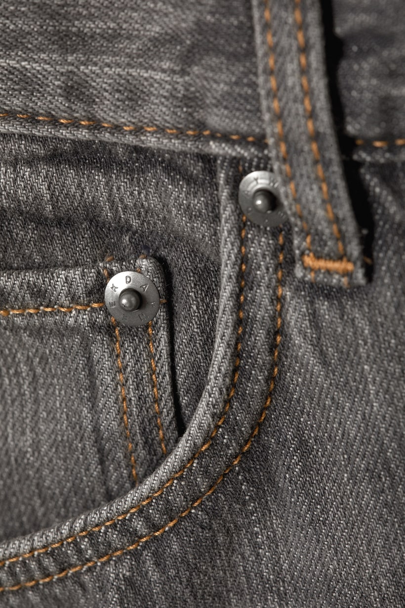 Astro Loose Baggy Leg Jeans - Mine Grey - Men | H&M GB