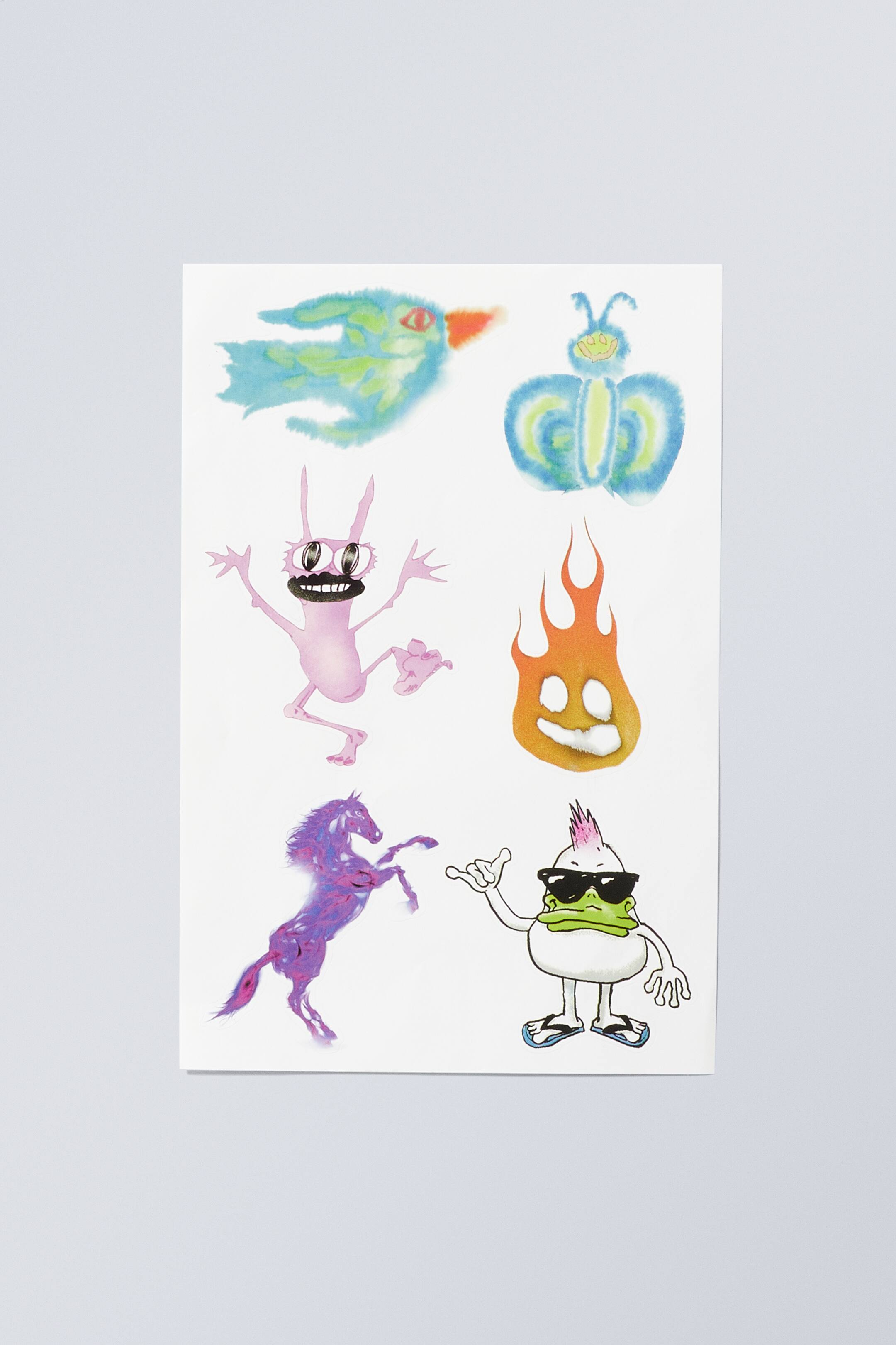 Stickers Multipack - Silly Friends - Kids | H&M GB