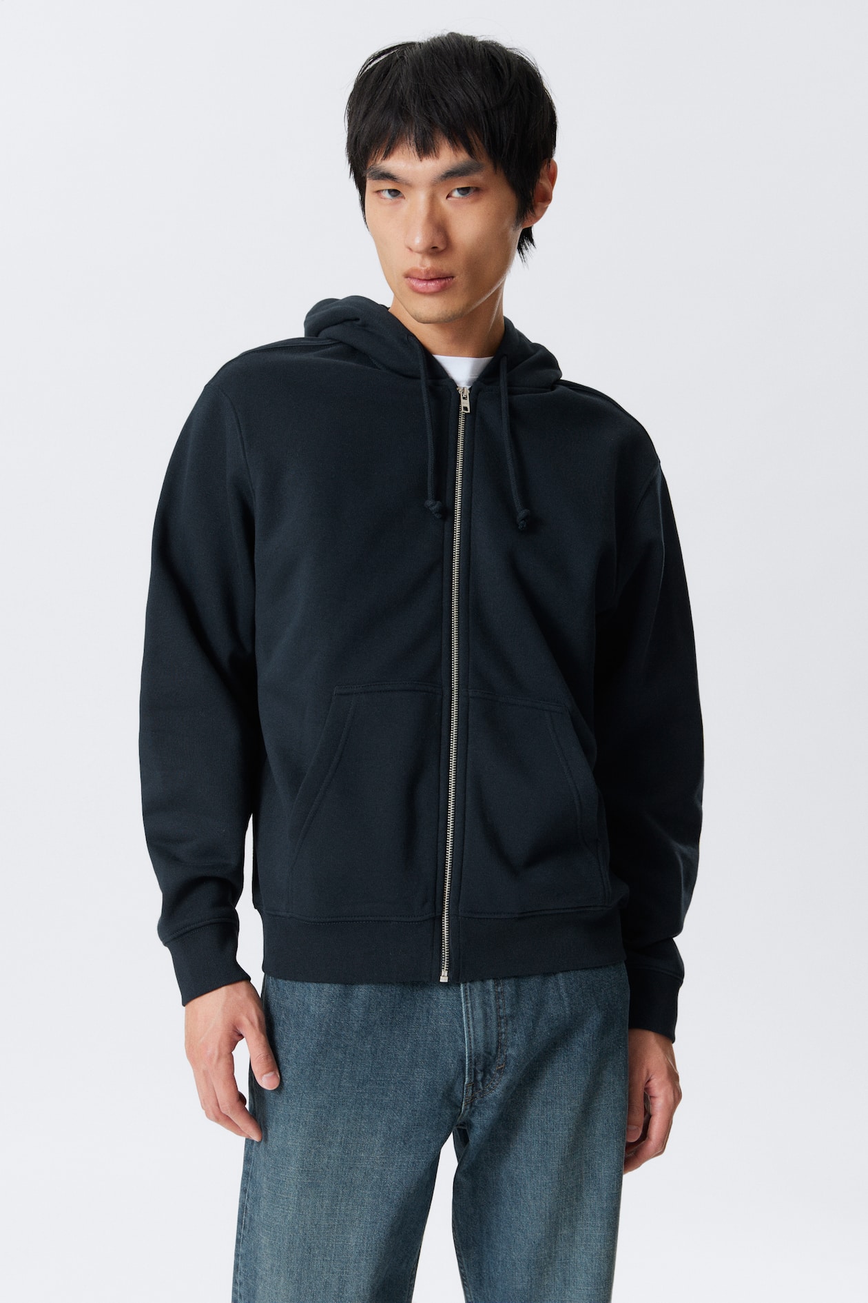 Klassischer Zip-Hoodie - Navy Blue - Men | H&M DE