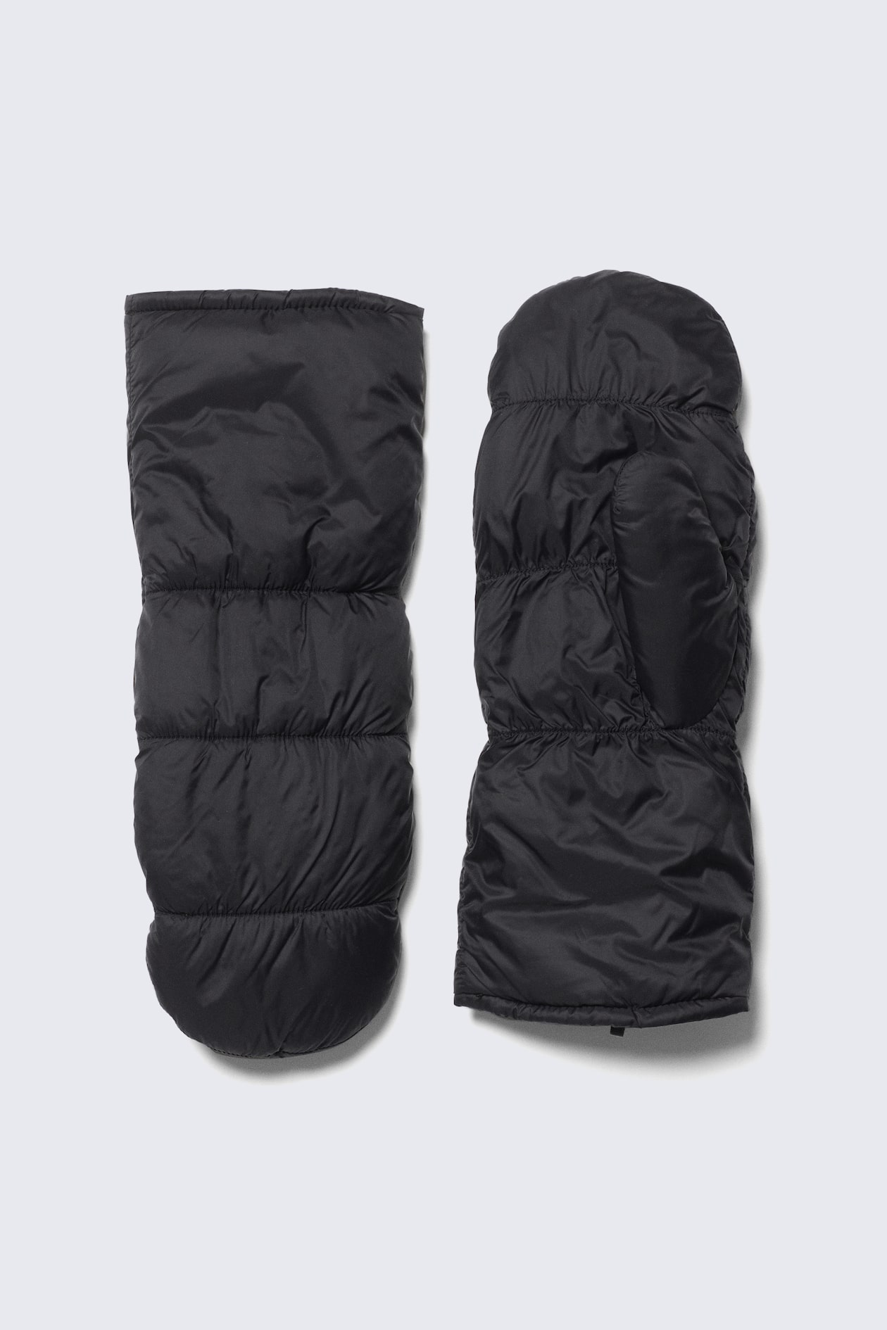 Padded Nylon Mittens - Black - Ladies | H&M GB