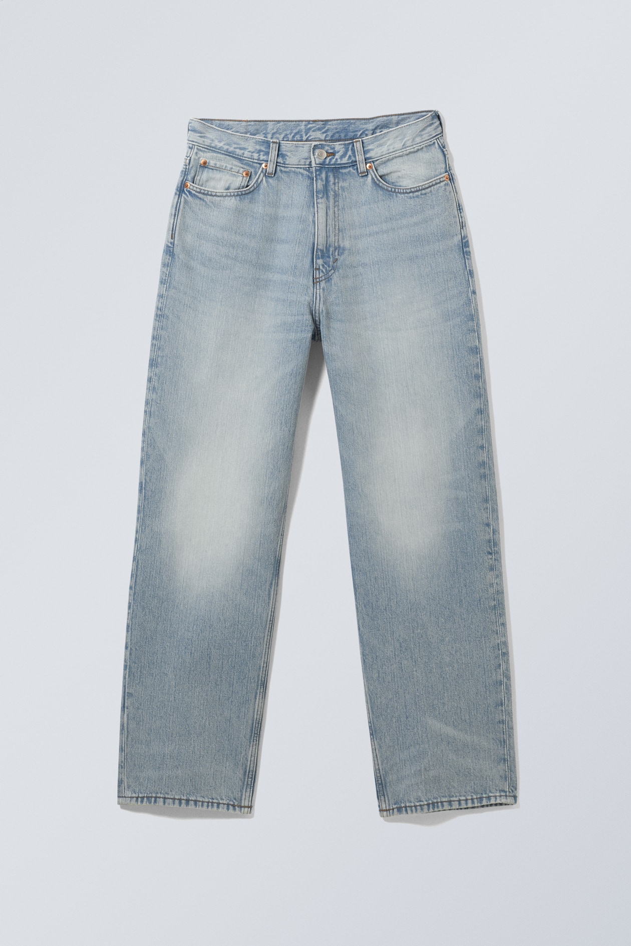 Jeans Galaxy straight leg con vestibilità loose - Aeon Blue - Light ...