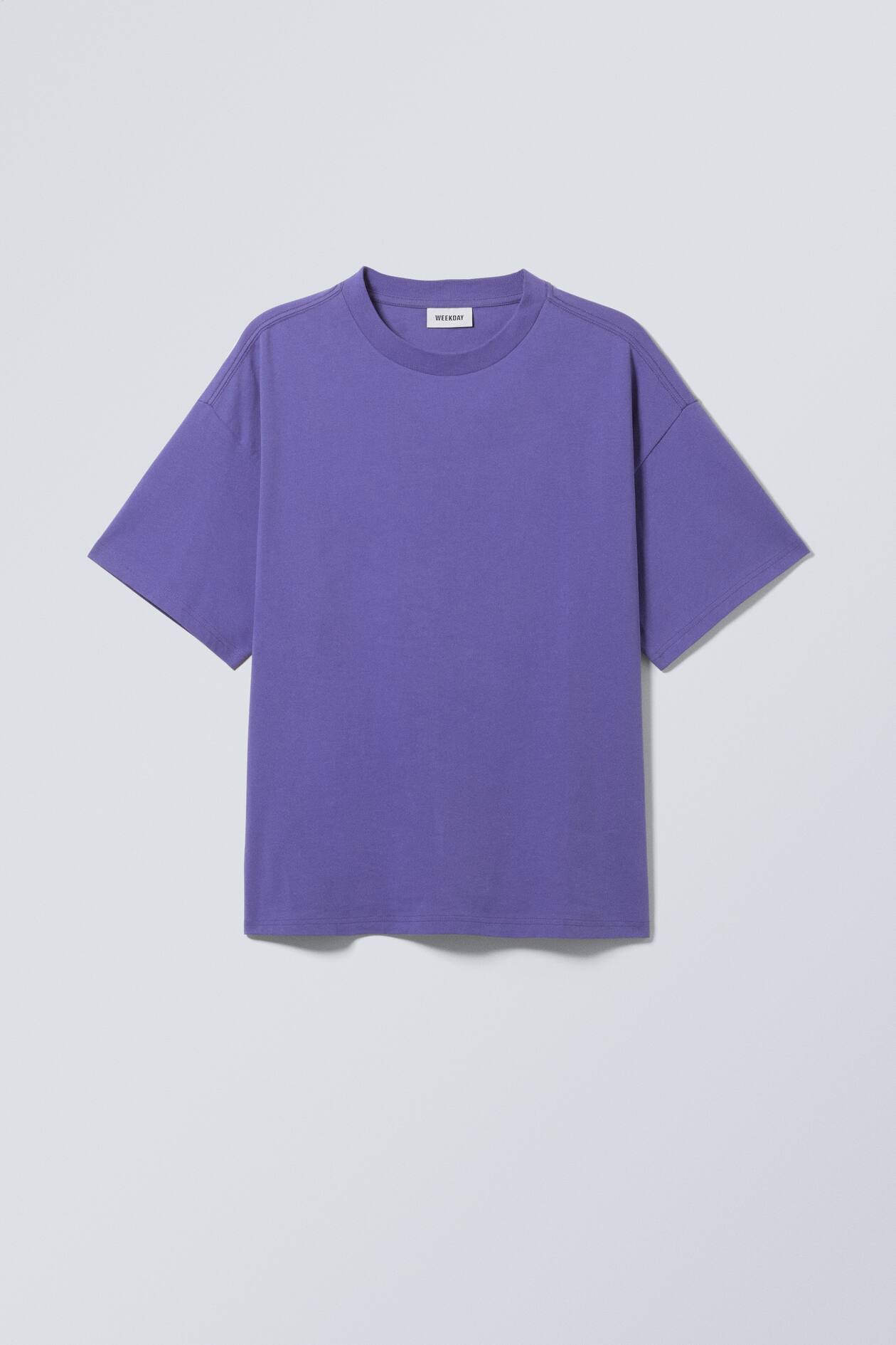 Kastiges T-Shirt - Helles Lila - Men | H&M DE