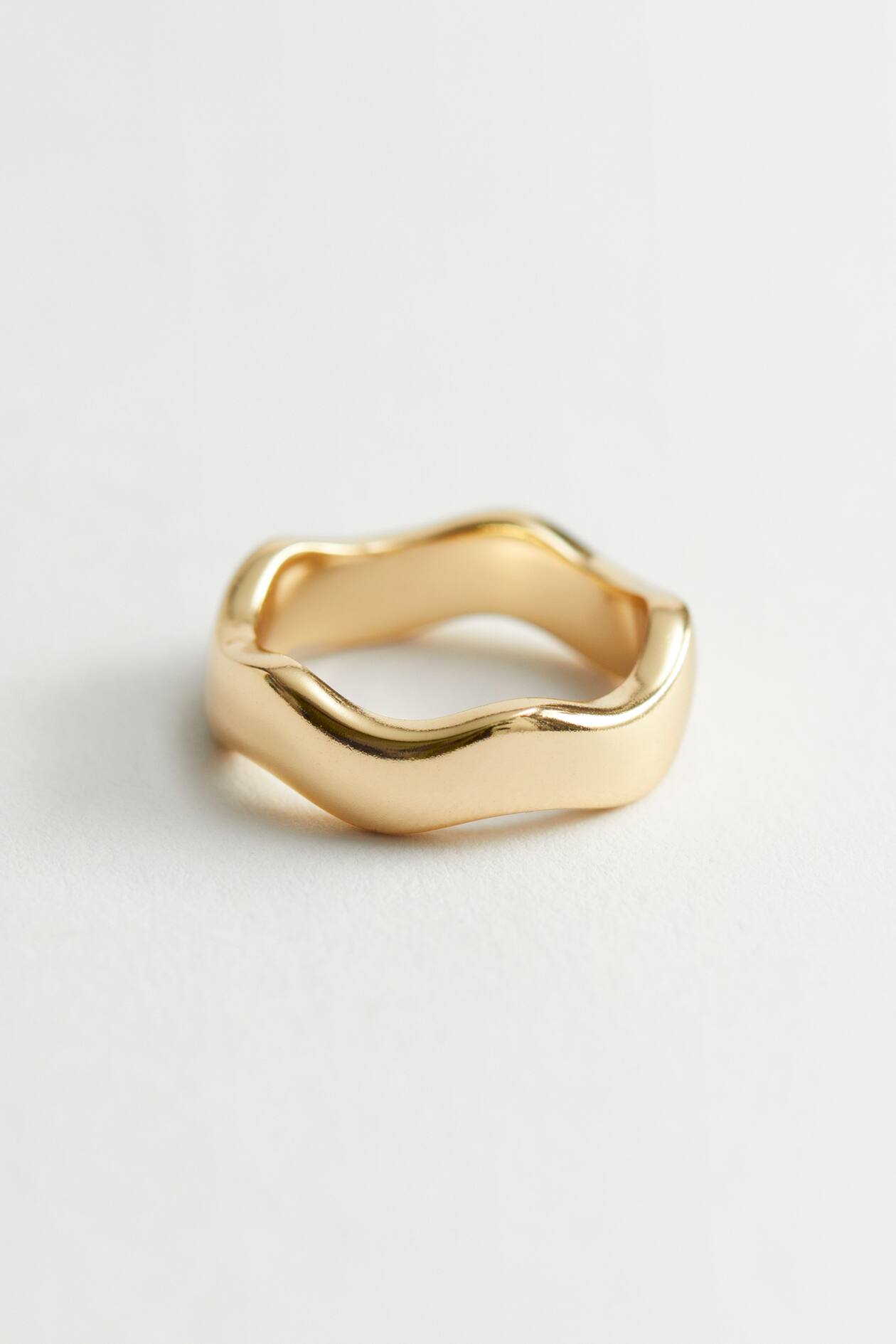 Chunky Wave Ring - Goudkleurig - DAMES | H&M NL