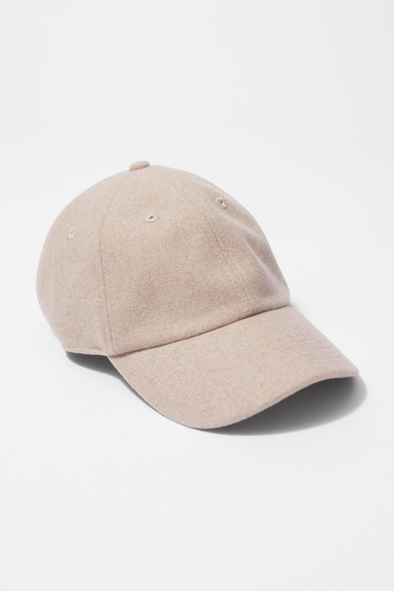 Felt Baseball Cap - Beige - Ladies | H&M GB
