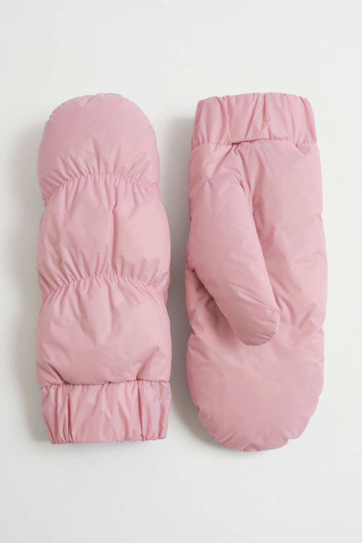 Down Padded Mittens - Light pink - Ladies | H&M GB