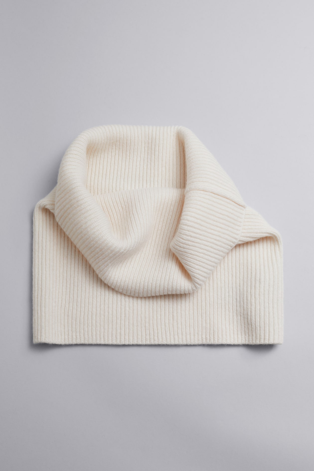 Soft Wool Tube Scarf - Cream - Ladies | H&M GB