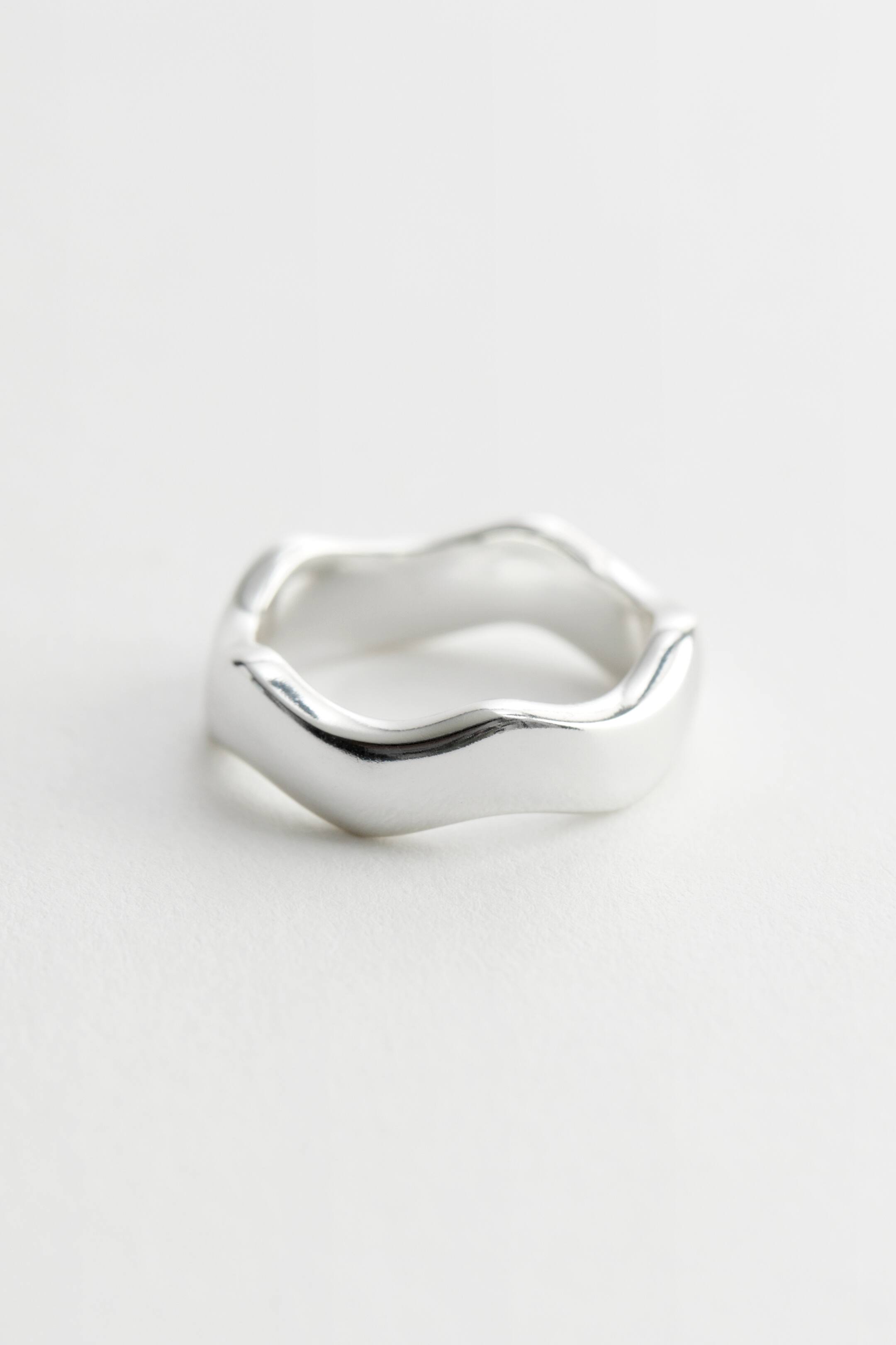 Chunky Wave Ring - Sølv - DAME | H&M NO
