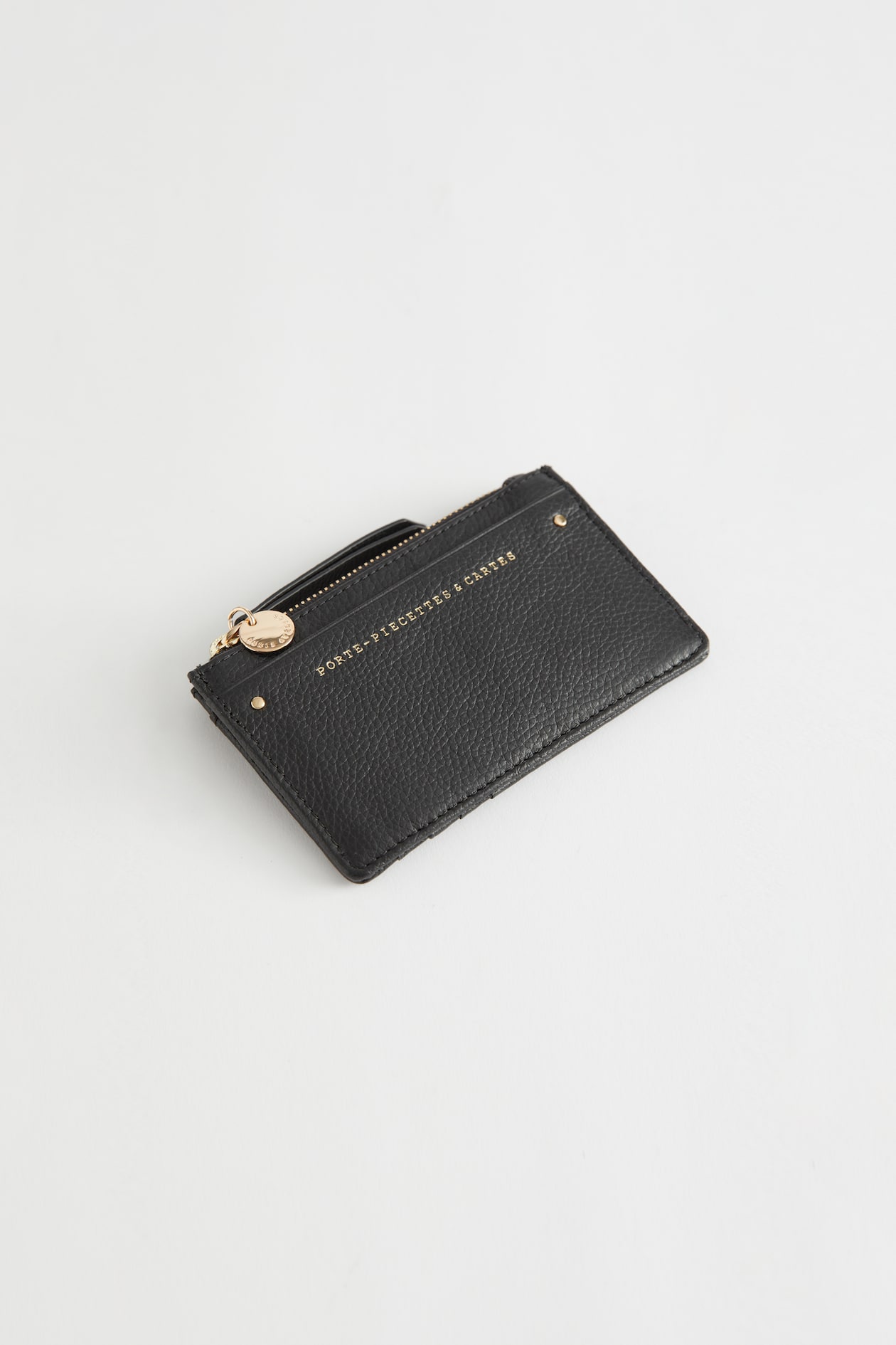 Leather Card Wallet - Black - Ladies | H&M GB