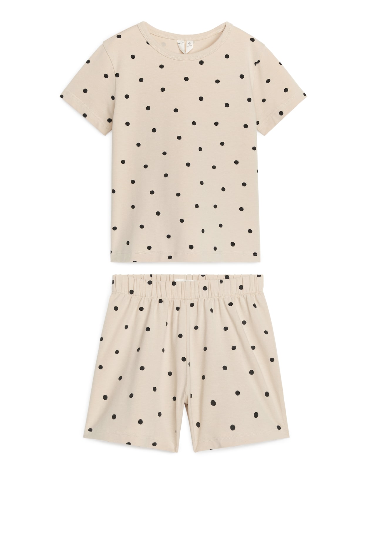 Krátke pyžamo z džerseja - Beige - DETI | H&M SK