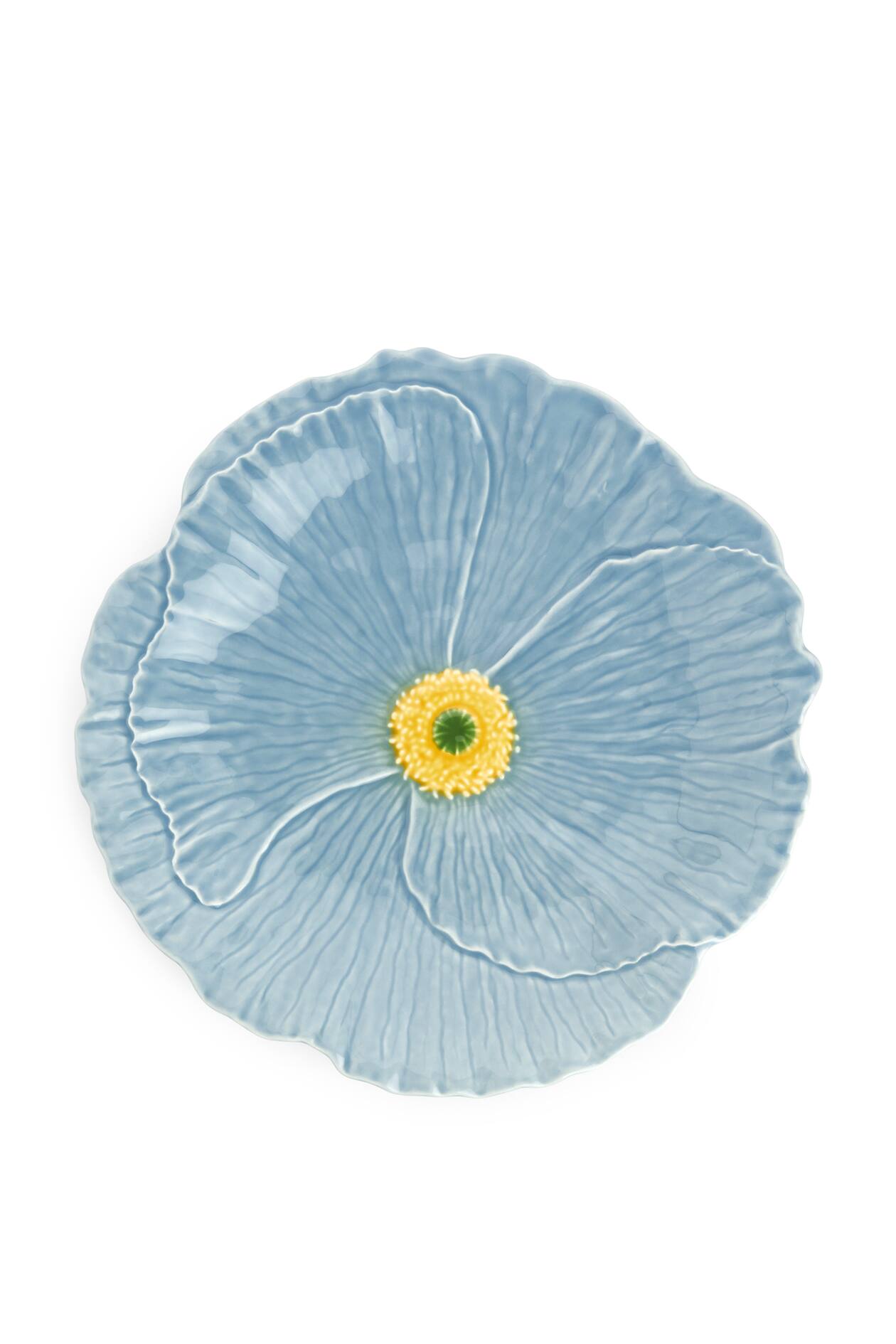Teller mit Wildblumendesign von San Raphael, 29 cm - Blau - Home All ...