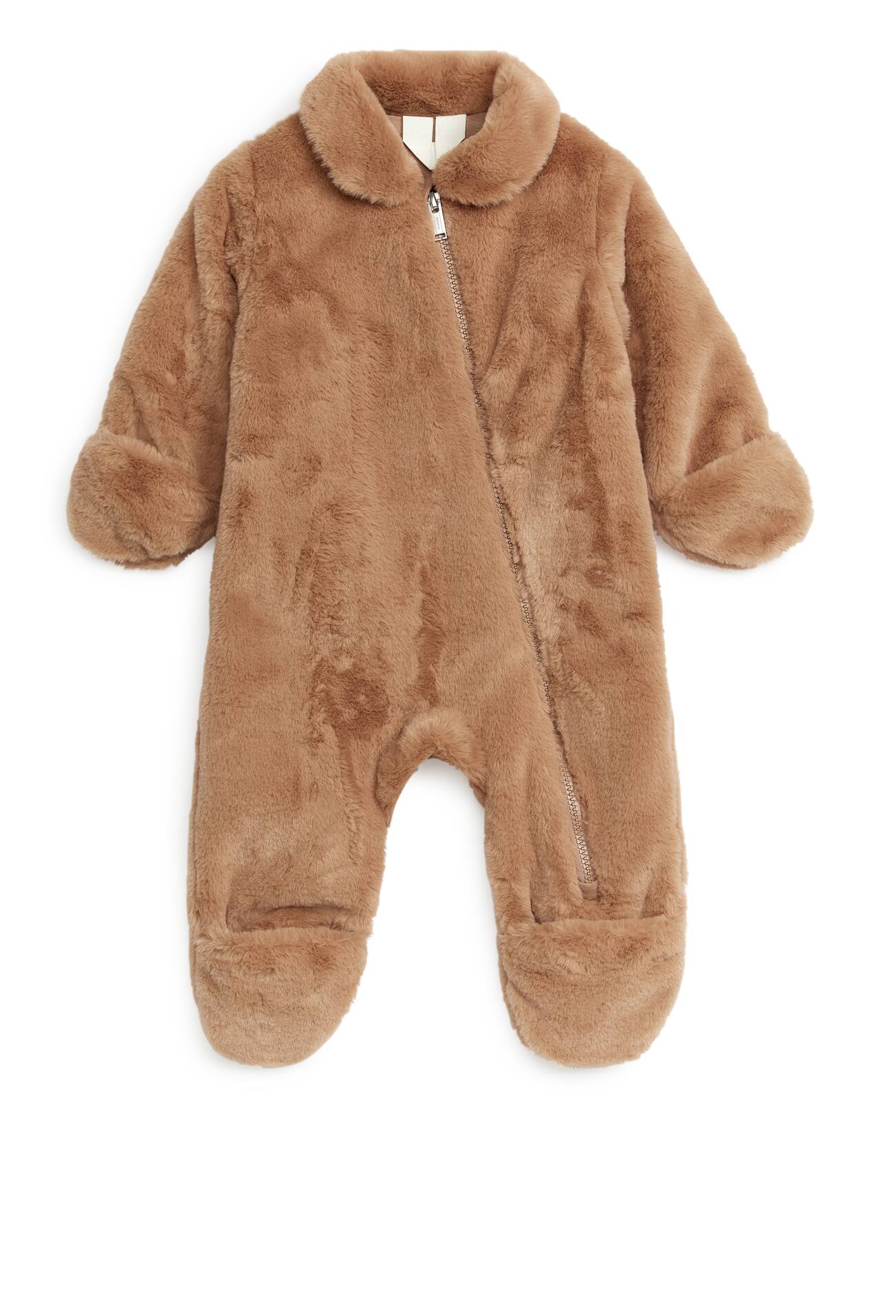 Fluffy Overall - Long sleeve - Long - Beige - Kids | H&M GB