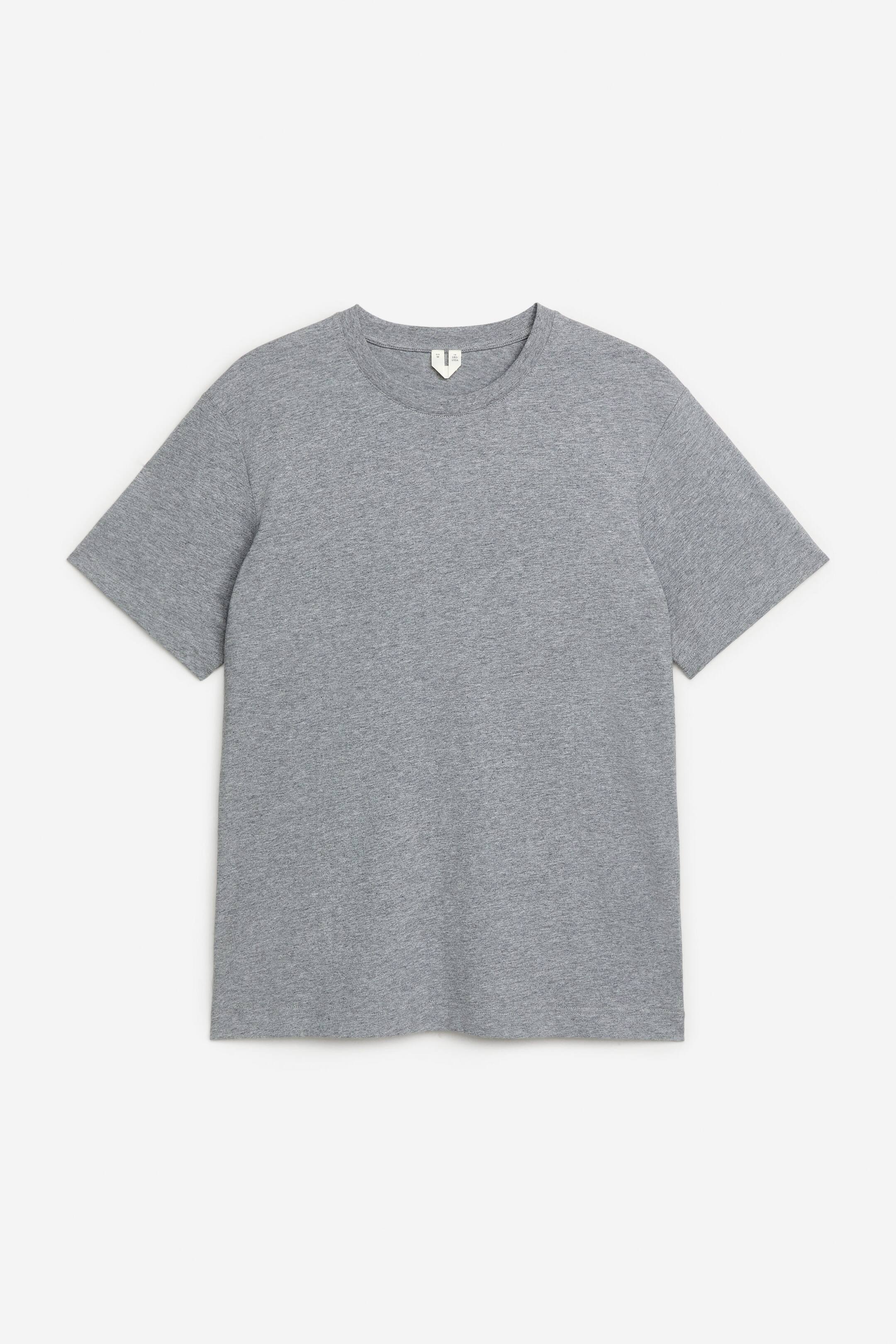 Lightweight T-Shirt - Grey Melange - Men | H&M GB