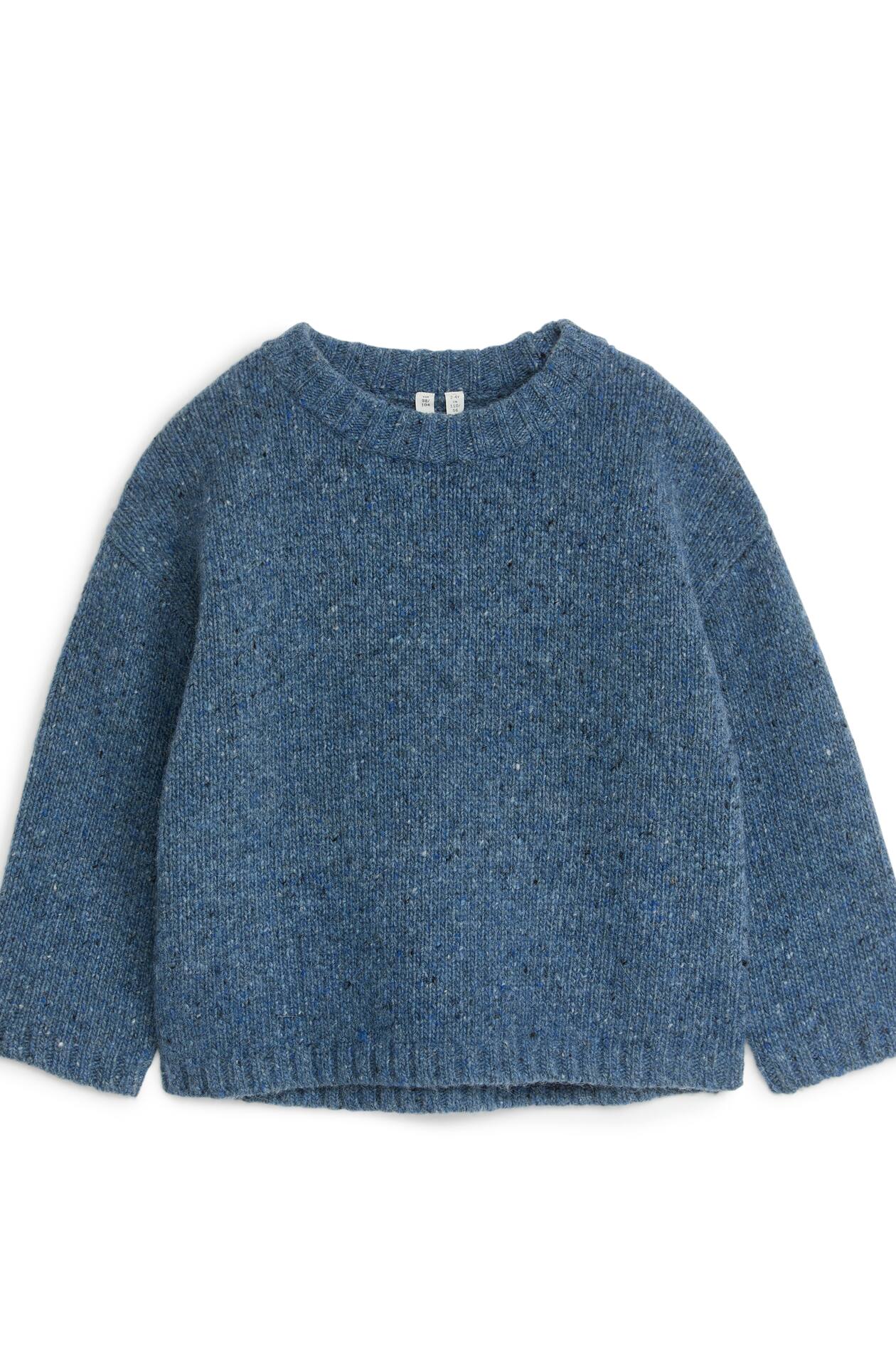 Tröja i ullblandning - Blå - BARN | H&M SE
