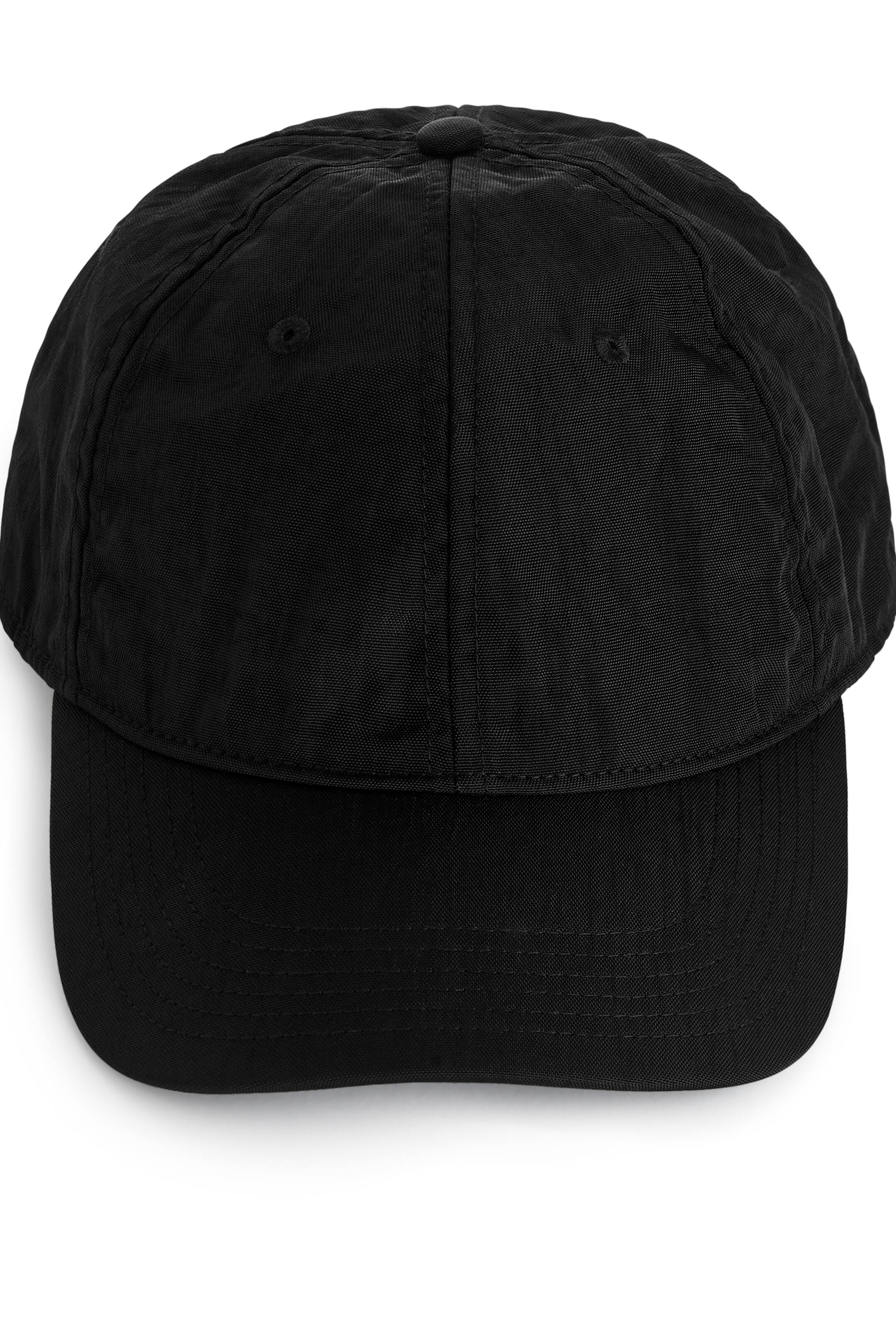 6-Panel Nylon Cap - Black - Men | H&M GB