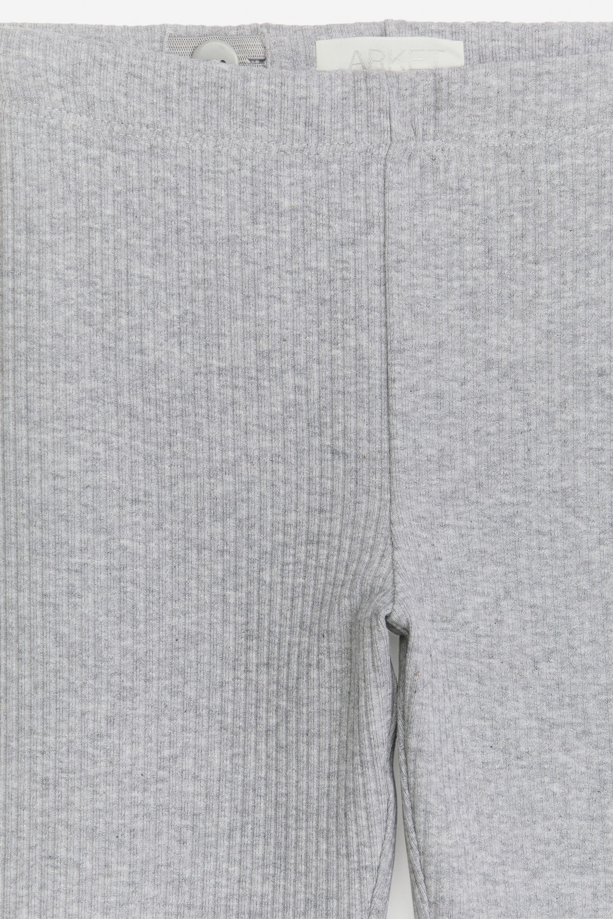 Gerippte Jersey-Leggings - Graumeliert - Kids | H&M DE