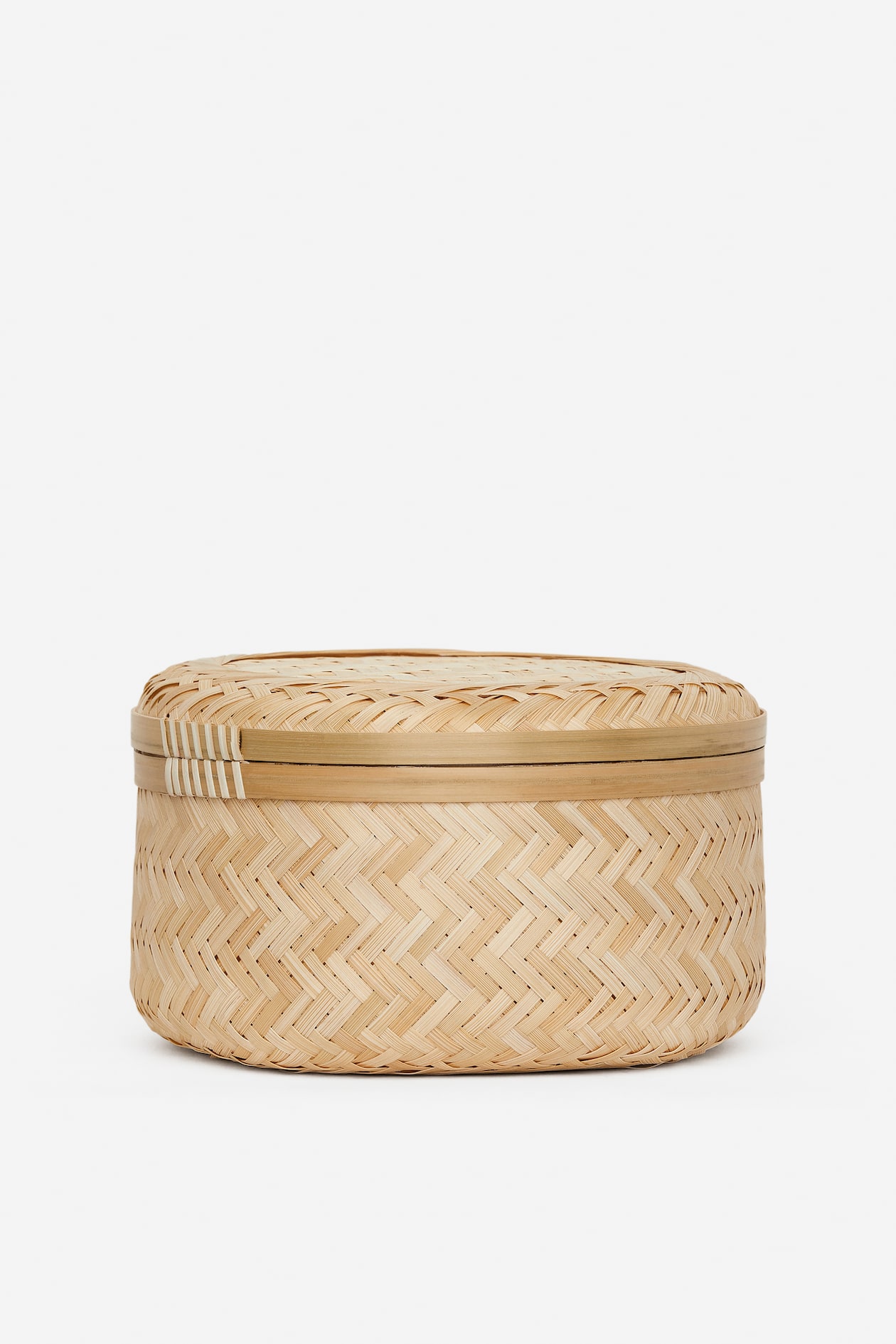 Бамбукова кошница 21 см - Бежово - HOME | H&M BG