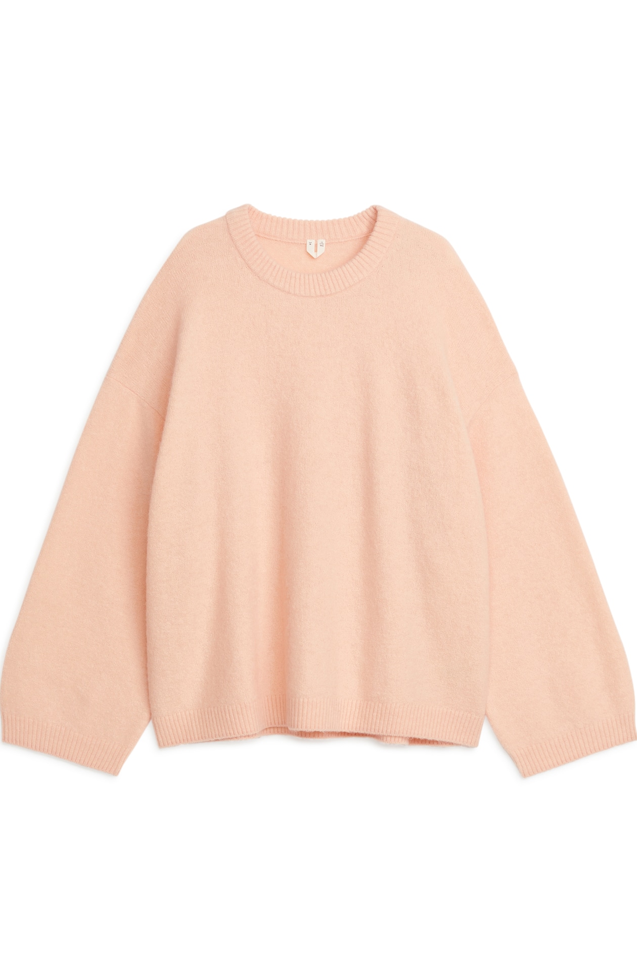 Alpaca-Wool Blend Jumper - Peach - Ladies | H&M GB