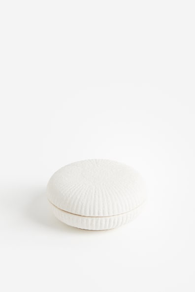 Small stoneware box - White - Home All | H&M GB