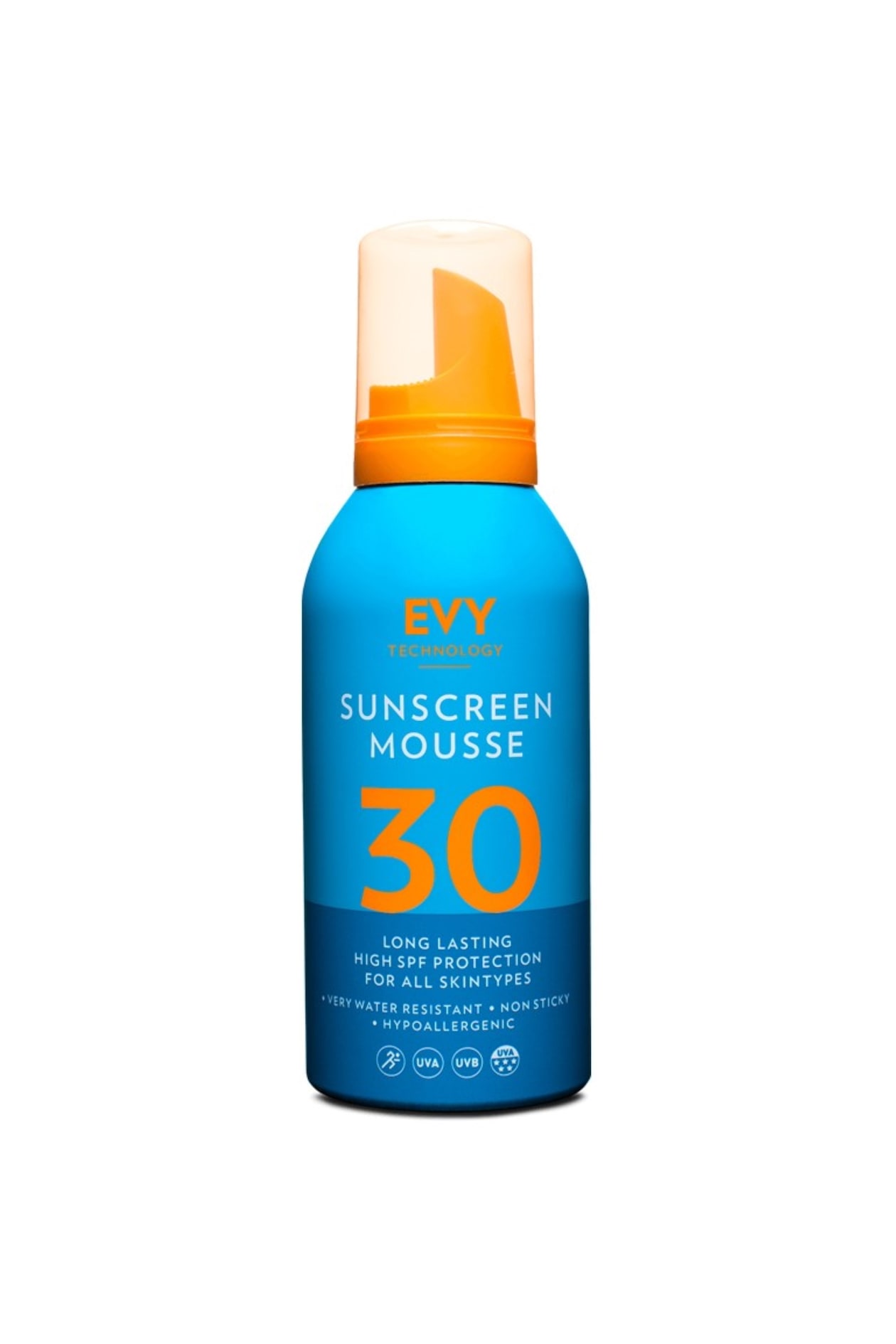 Sunscreen Mousse Spf 30 Travel Size - Alla Hudtyper - EVY TECHNOLOGY ...
