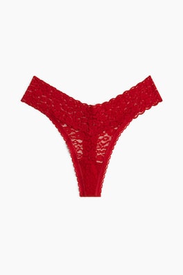 Women's Red/Burgundy 10-pack Lace G-strings | H&M AU