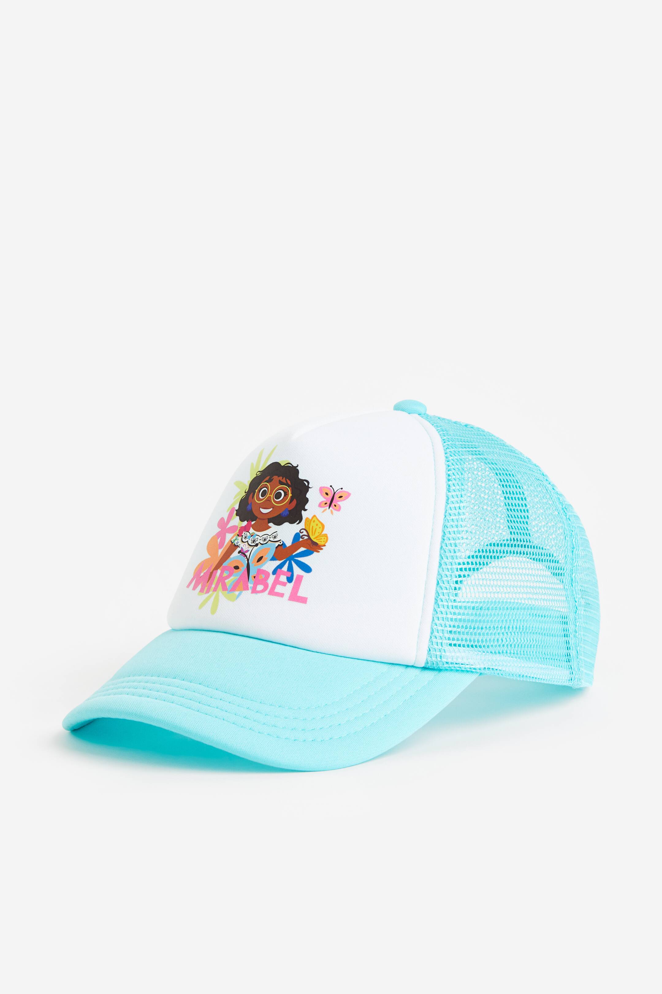 Motif-detail cap - Turquoise/Encanto - Kids | H&M HK
