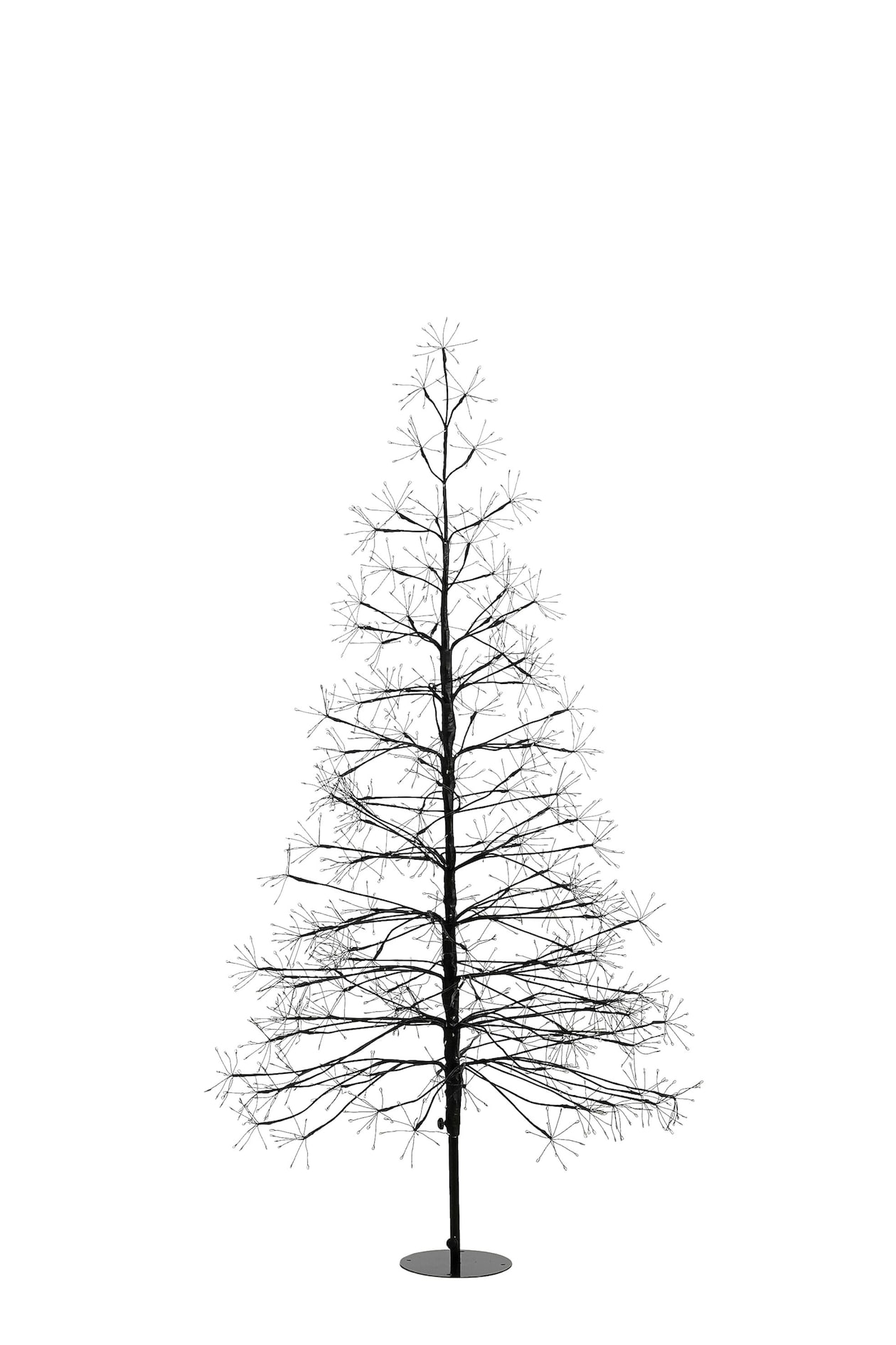 Lichterbaum Aus Metall Für Draußen - Schwarz - Luca Lighting - Home All ...