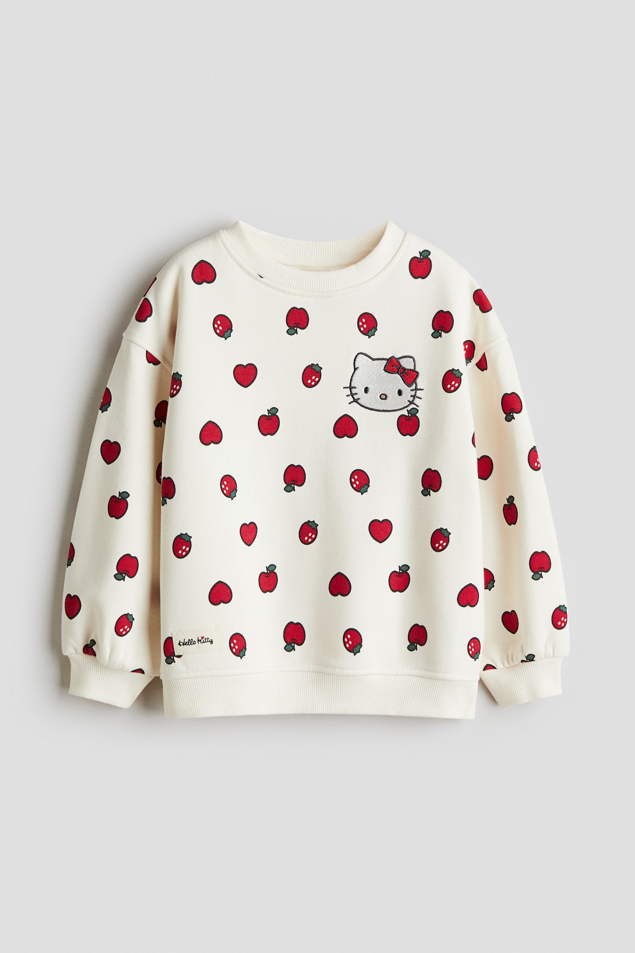 Printed sweatshirt - White/Hello Kitty - Kids | H&M IN