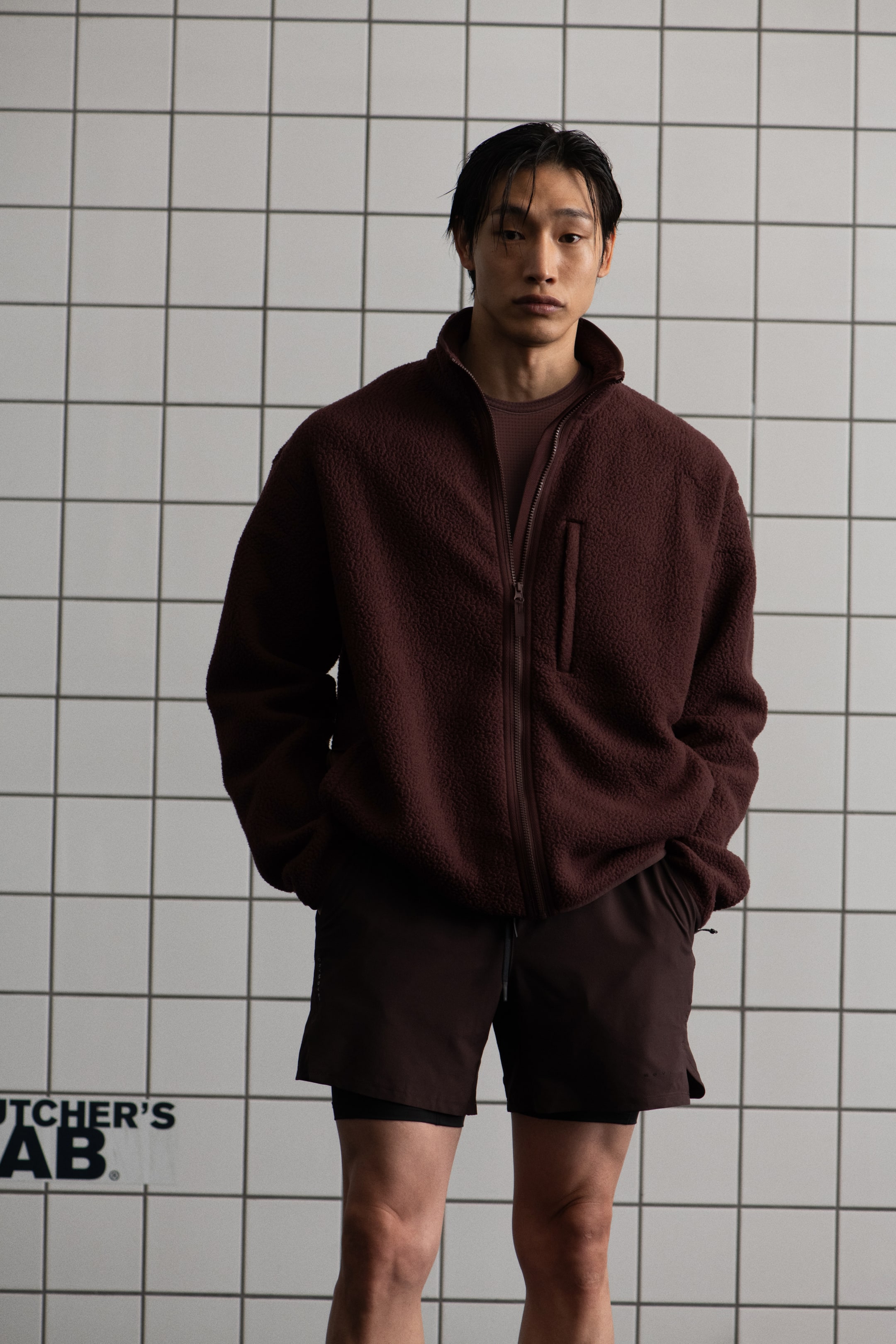 Regular Fit Teddy jacket - Dark brown - Men | H&M PH