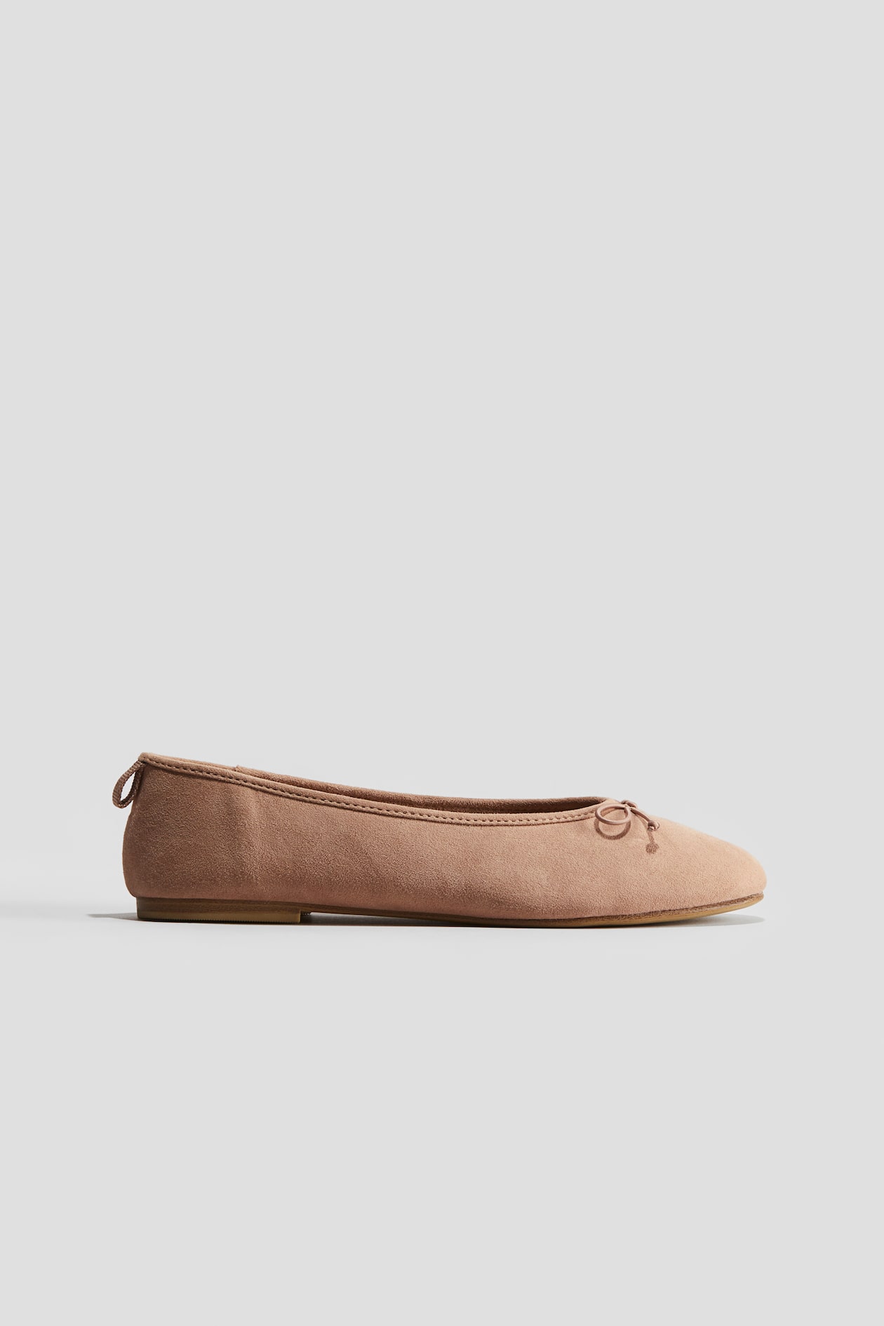 Beige Bow-detail ballet pumps for kids | H&M GB
