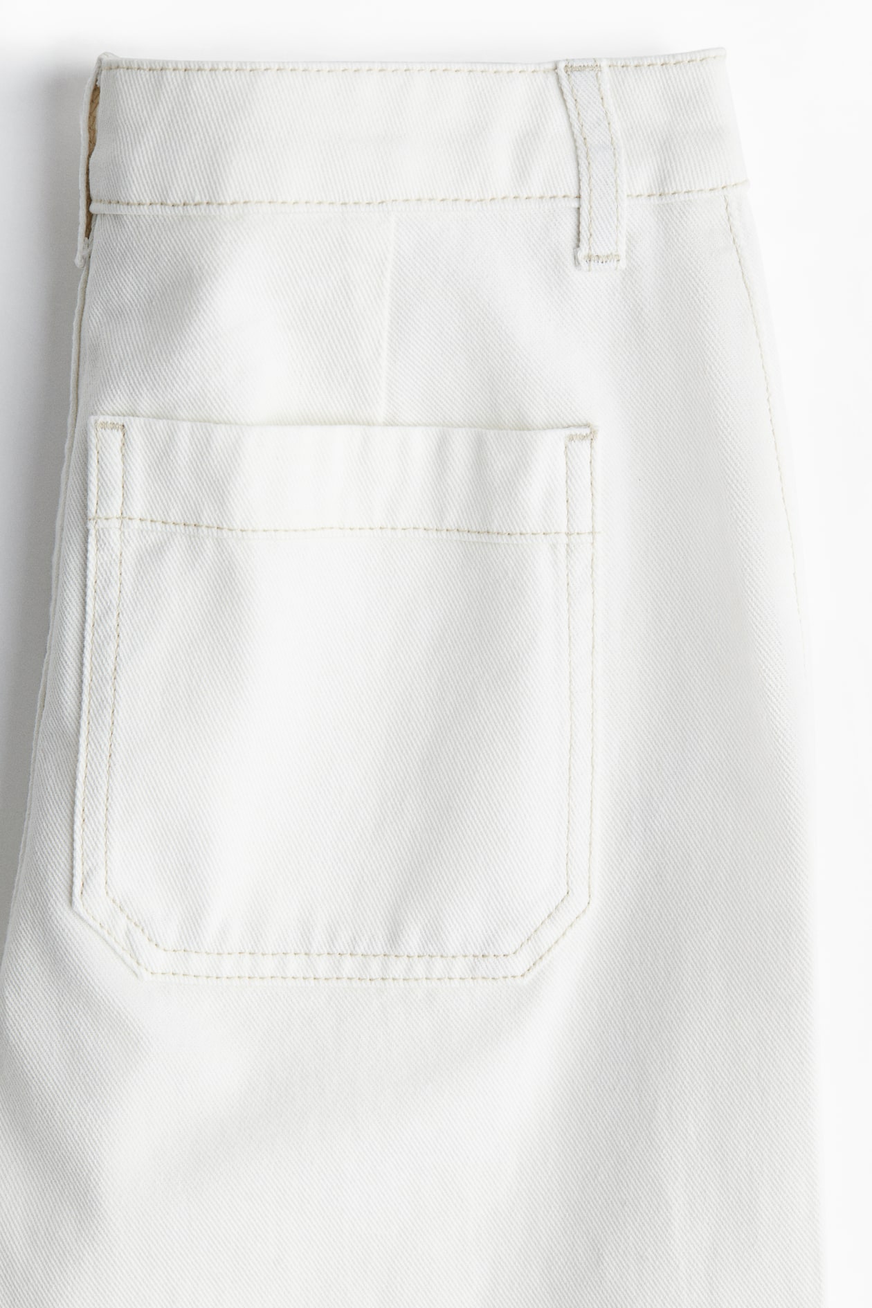 데님 플레어 팬츠 - 화이트 - 여성 | H&M KR