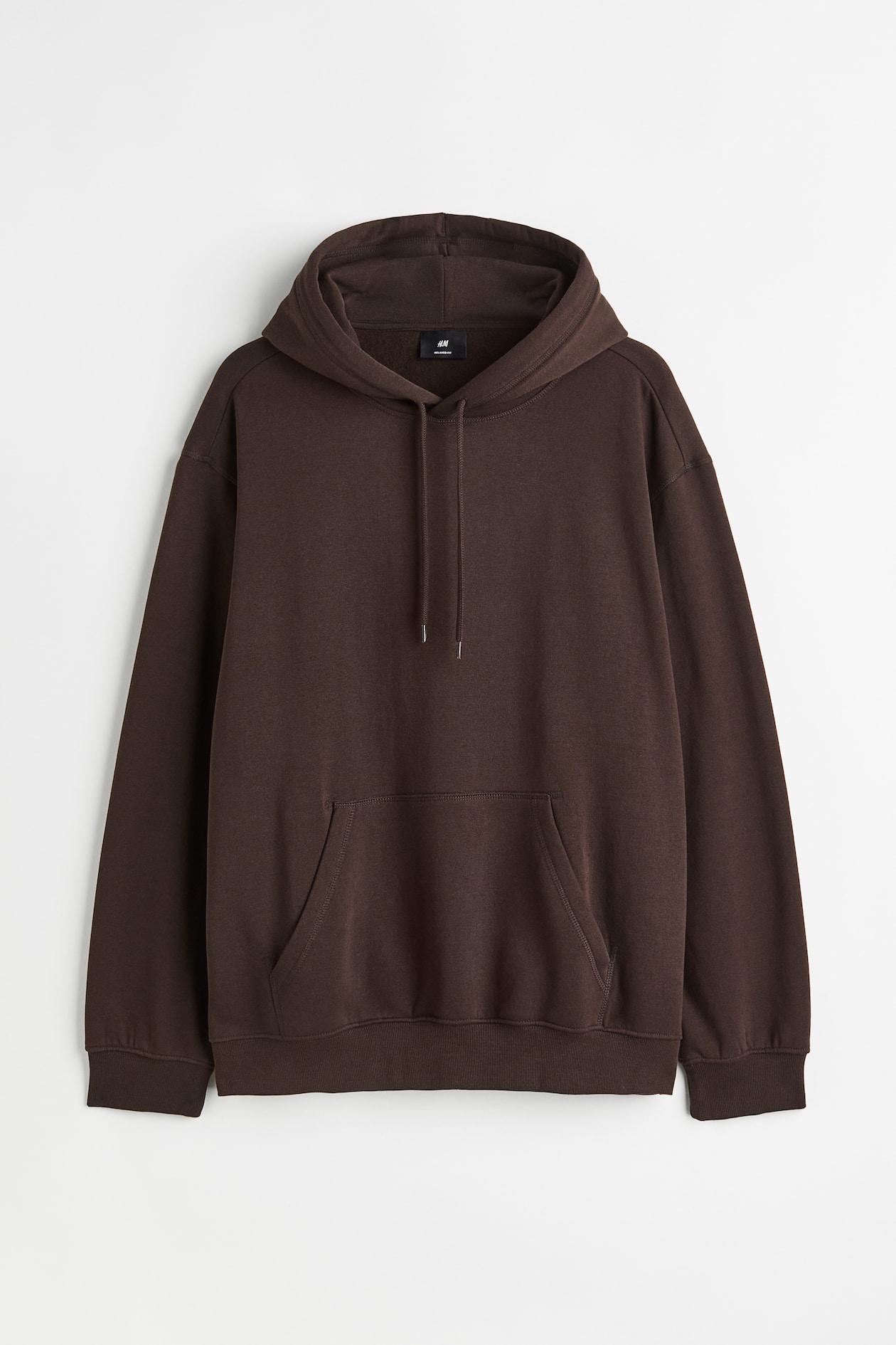 Sudadera Loose Fit con gorro - Café oscuro - Men | H&M MX