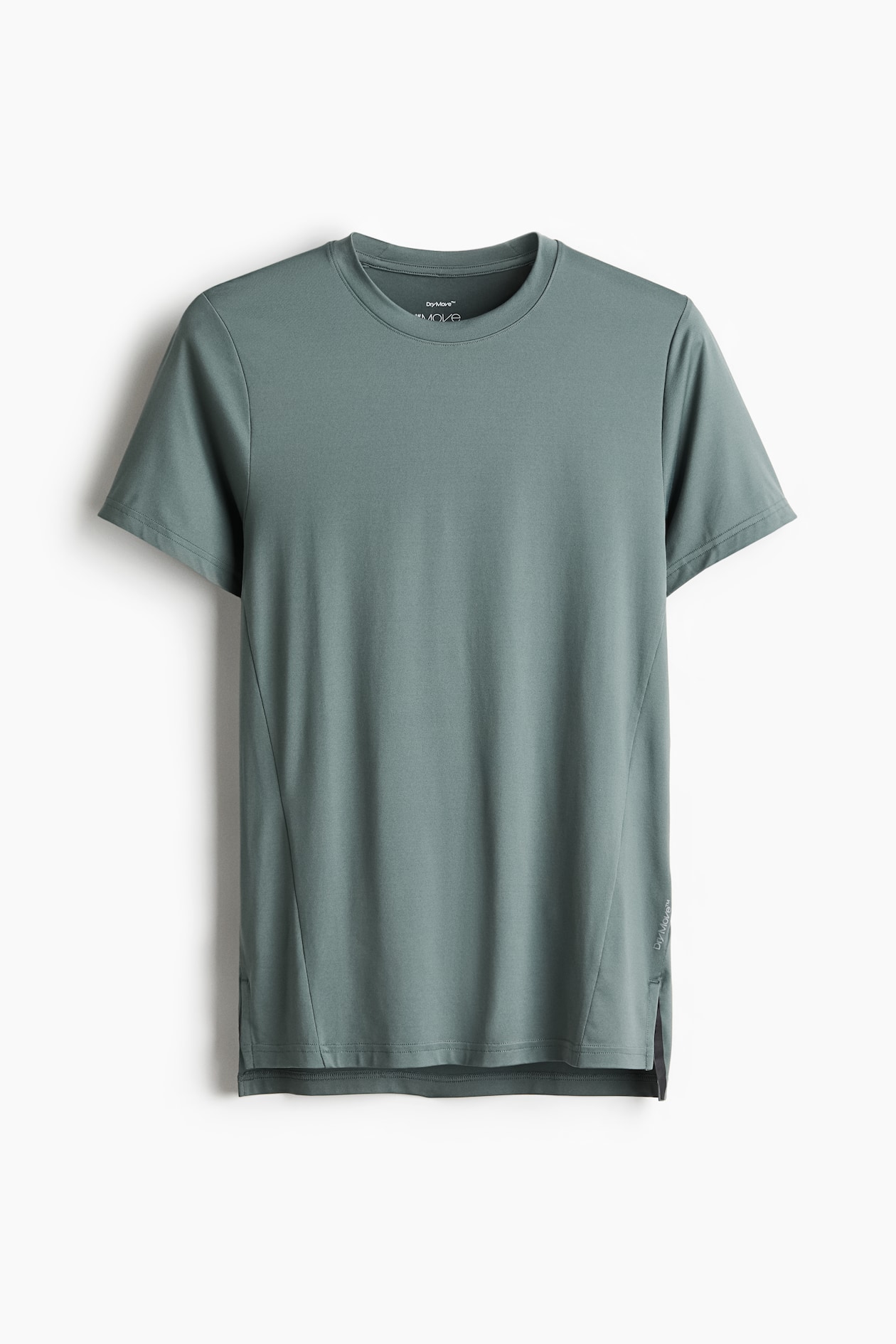 Men’s Green Regular Fit Activewear Tee With DryMove™ | H&M AU