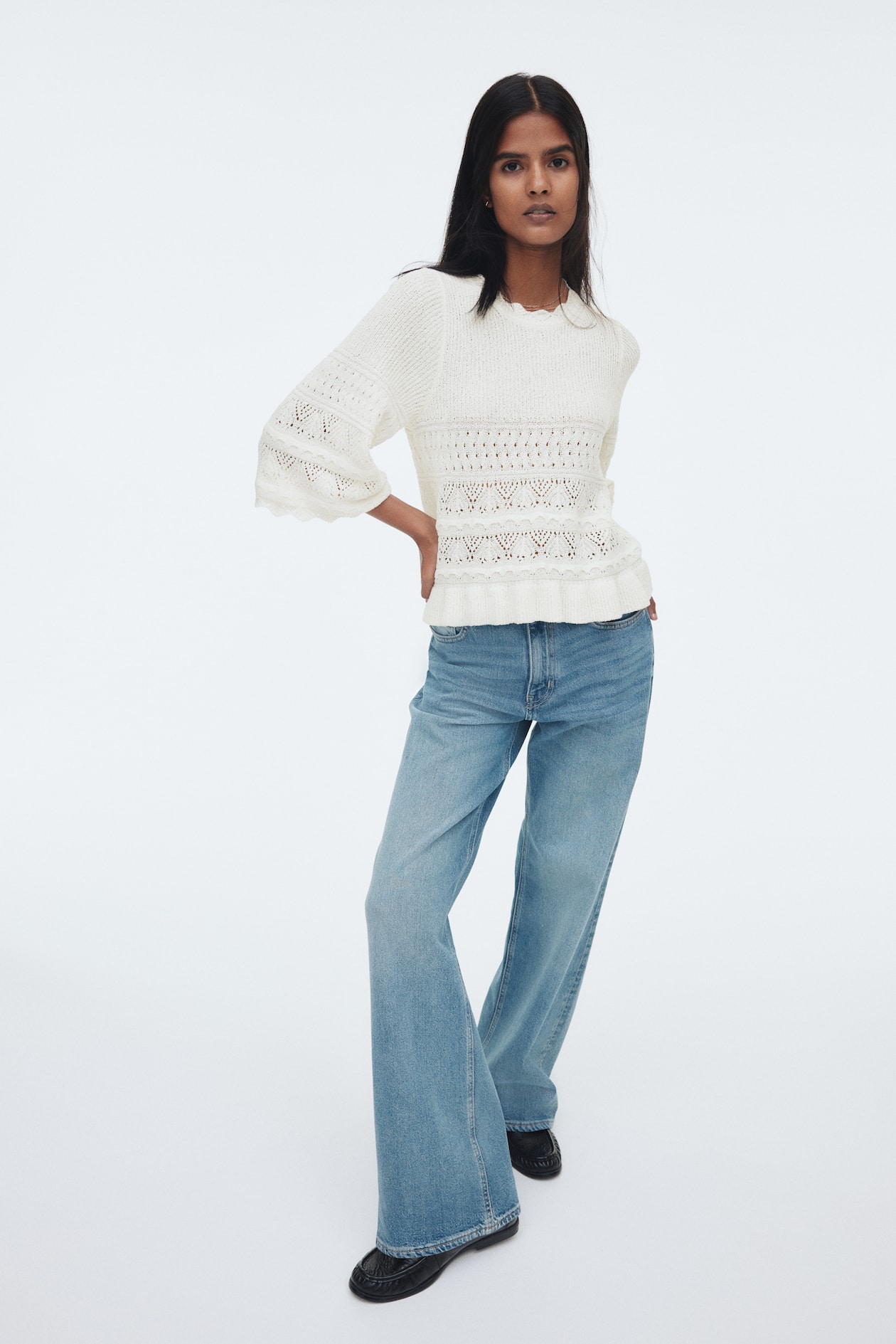 Hvite gensere | Dame | H&M NO