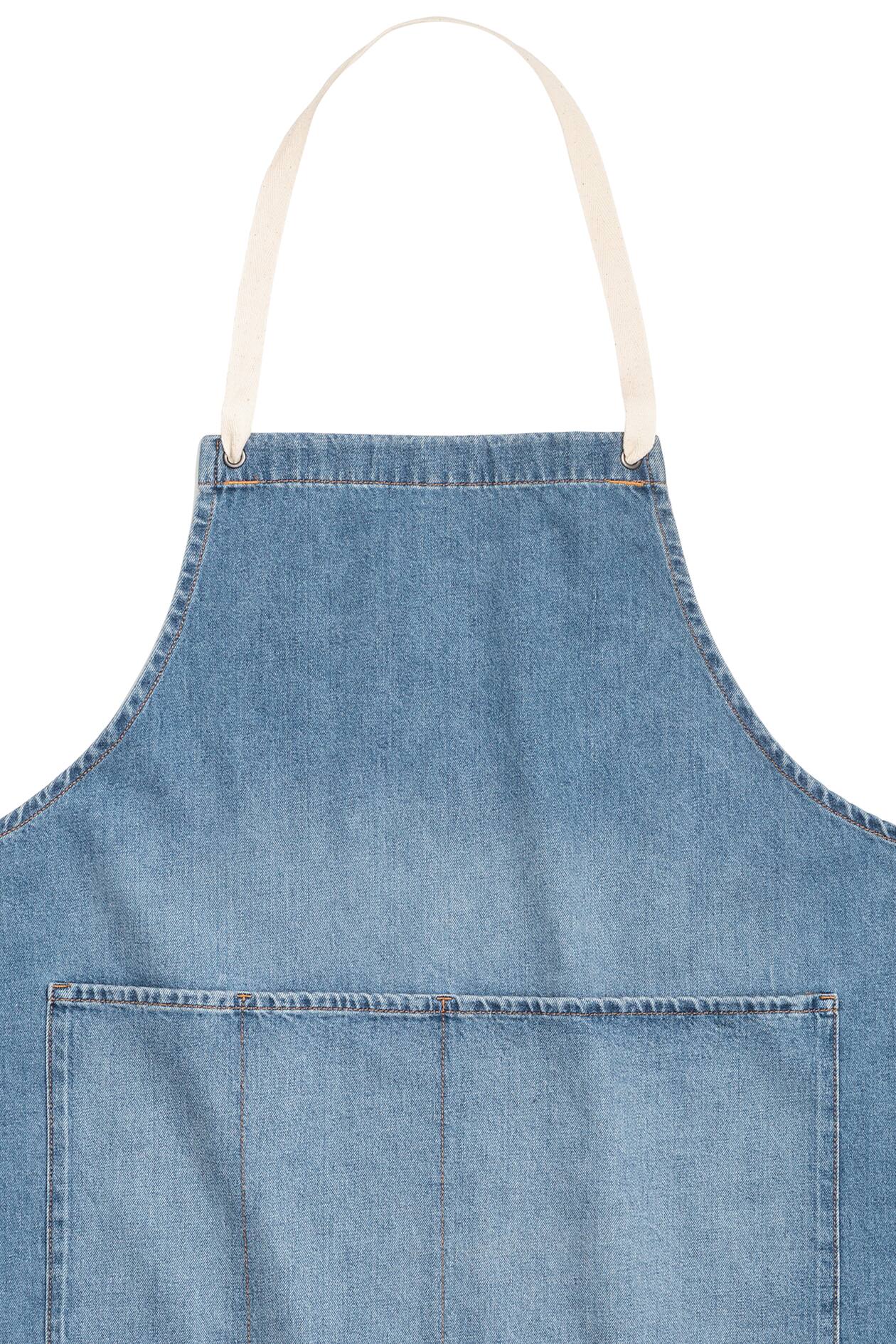 Denim apron - Denim blue - Home All | H&M GB
