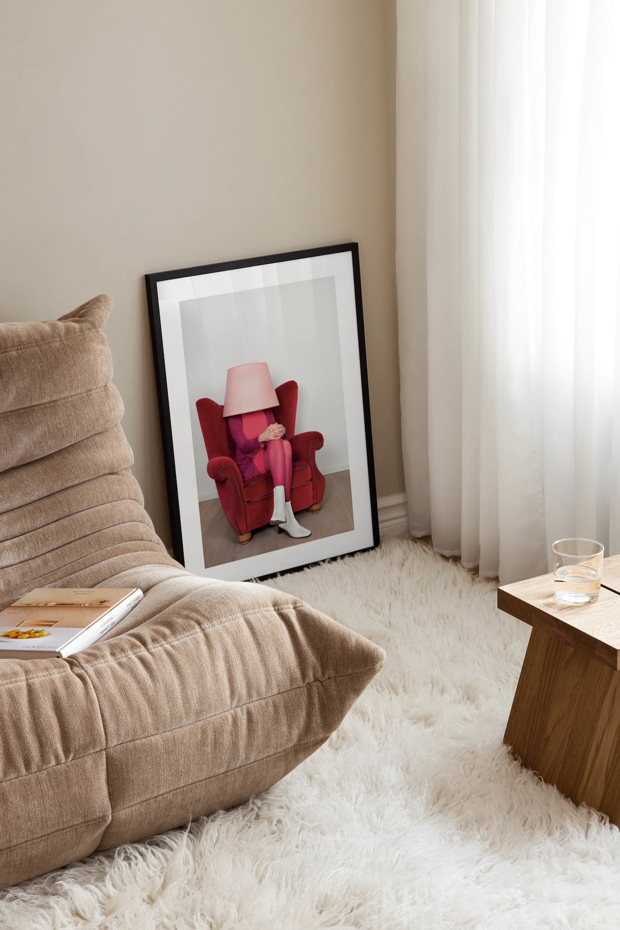 Invisible Chair Poster - Pink - Postery - Home All | H&M GB