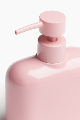 Pink Stoneware Soap Dispenser at H&M Home | H&M US