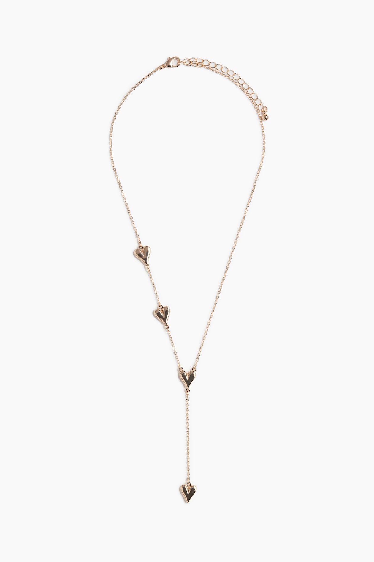 Y-shaped pendant necklace - Gold-coloured - Ladies | H&M IE