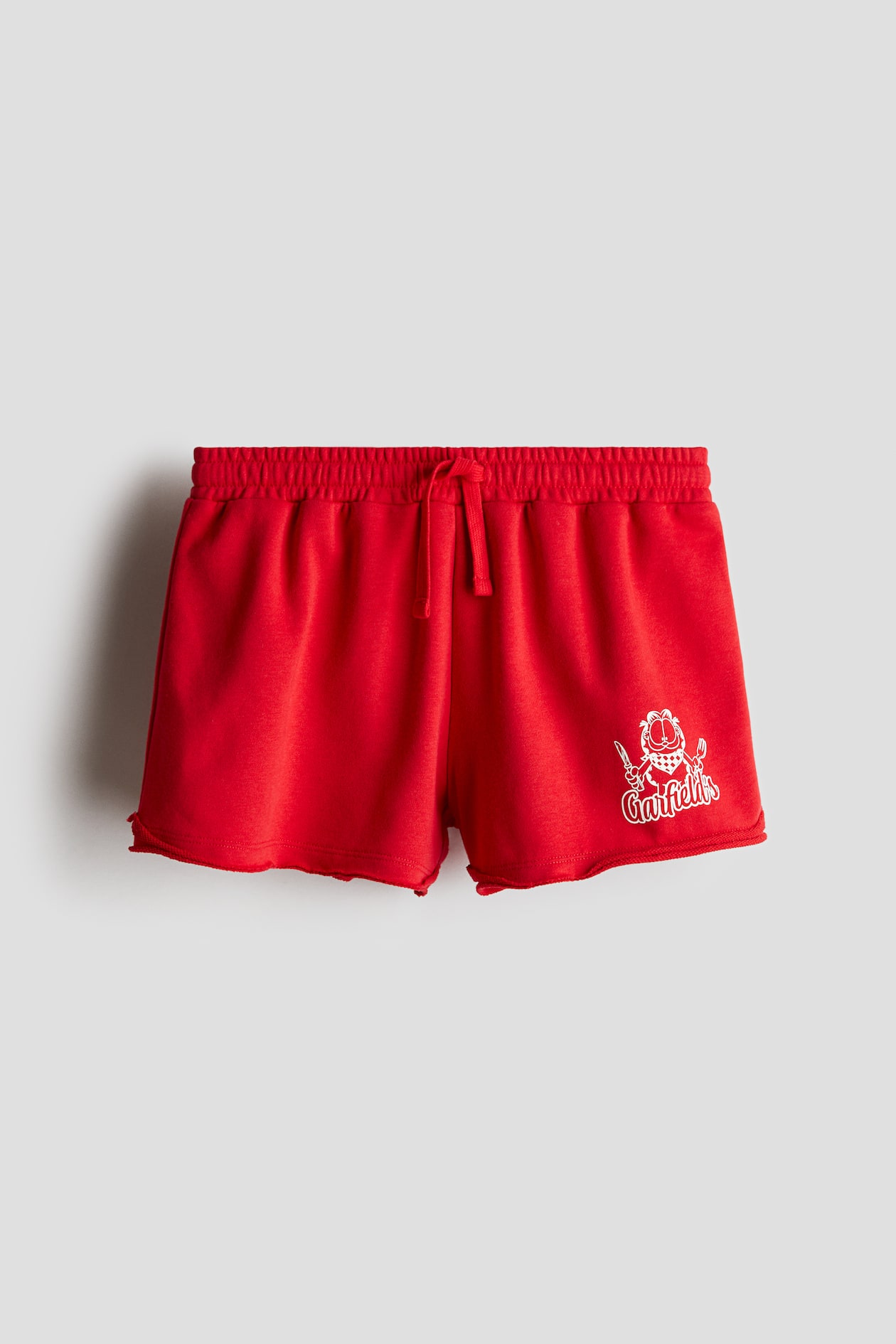 Red/Garfield Print-Motif Shorts for kids | H&M CA