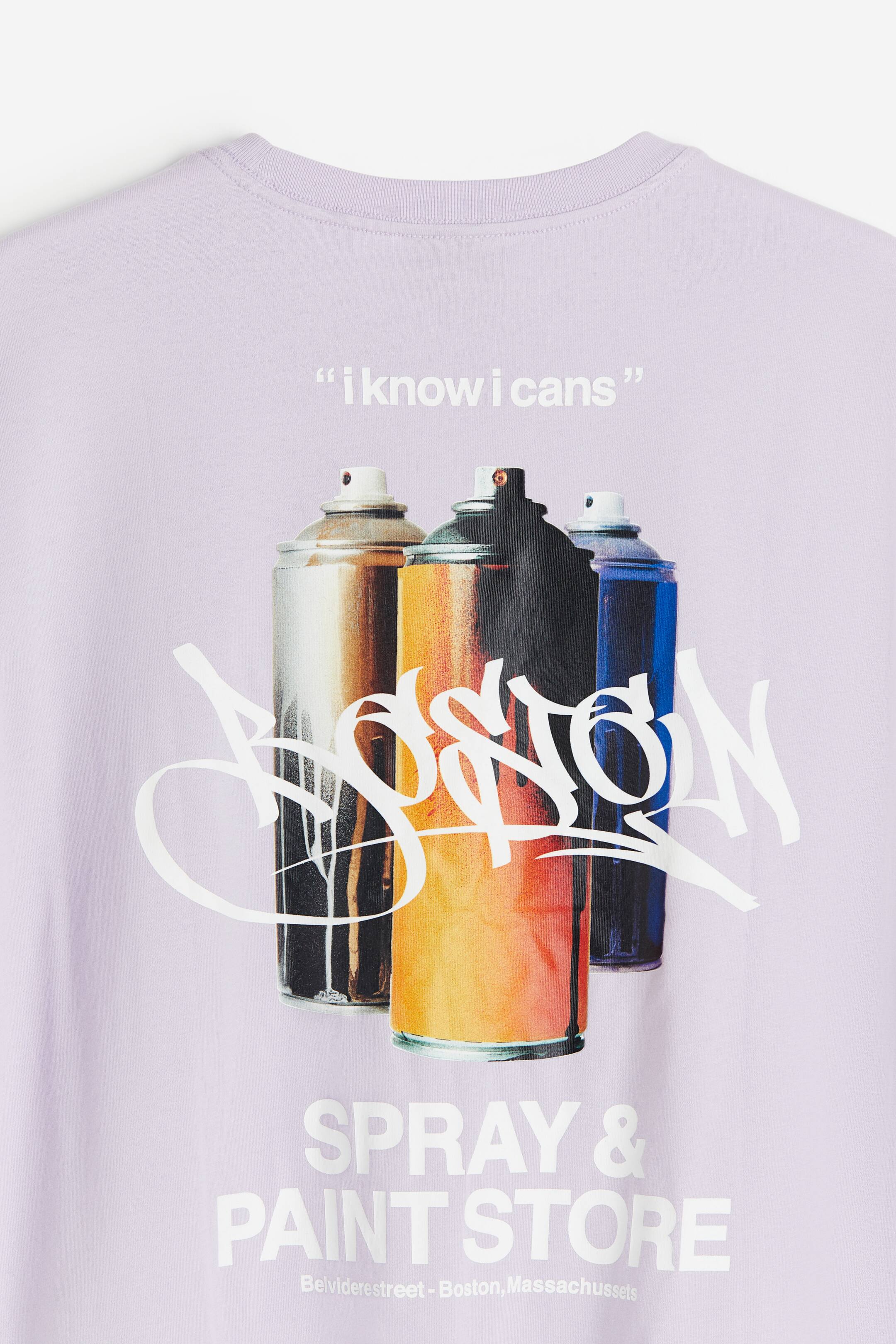 Loose Fit T-shirt - Purple/Boston - Men | H&M PH