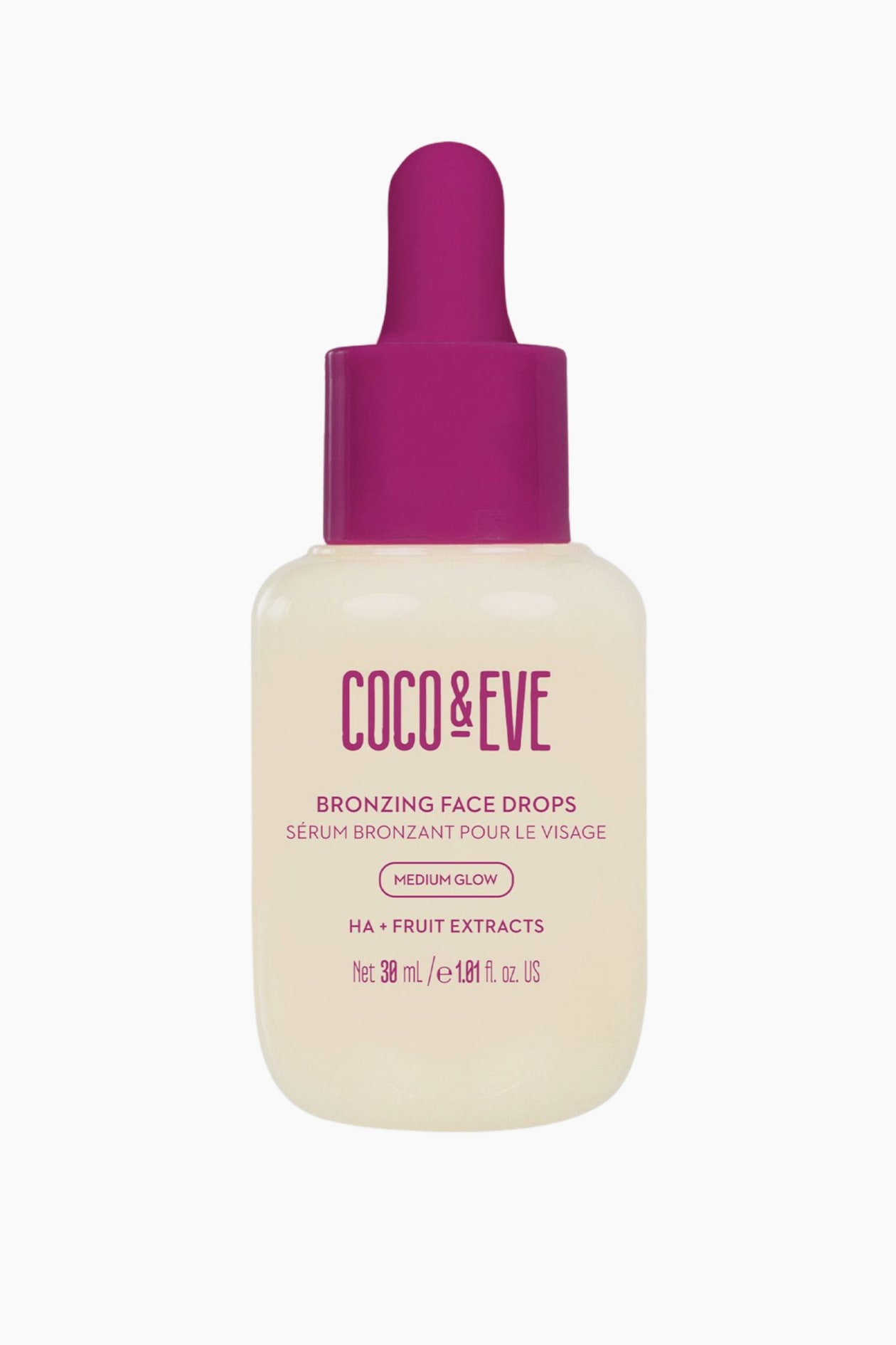 Bronzing Face Drops (medium Glow) - Medium Glow - Coco & Eve - Beauty ...