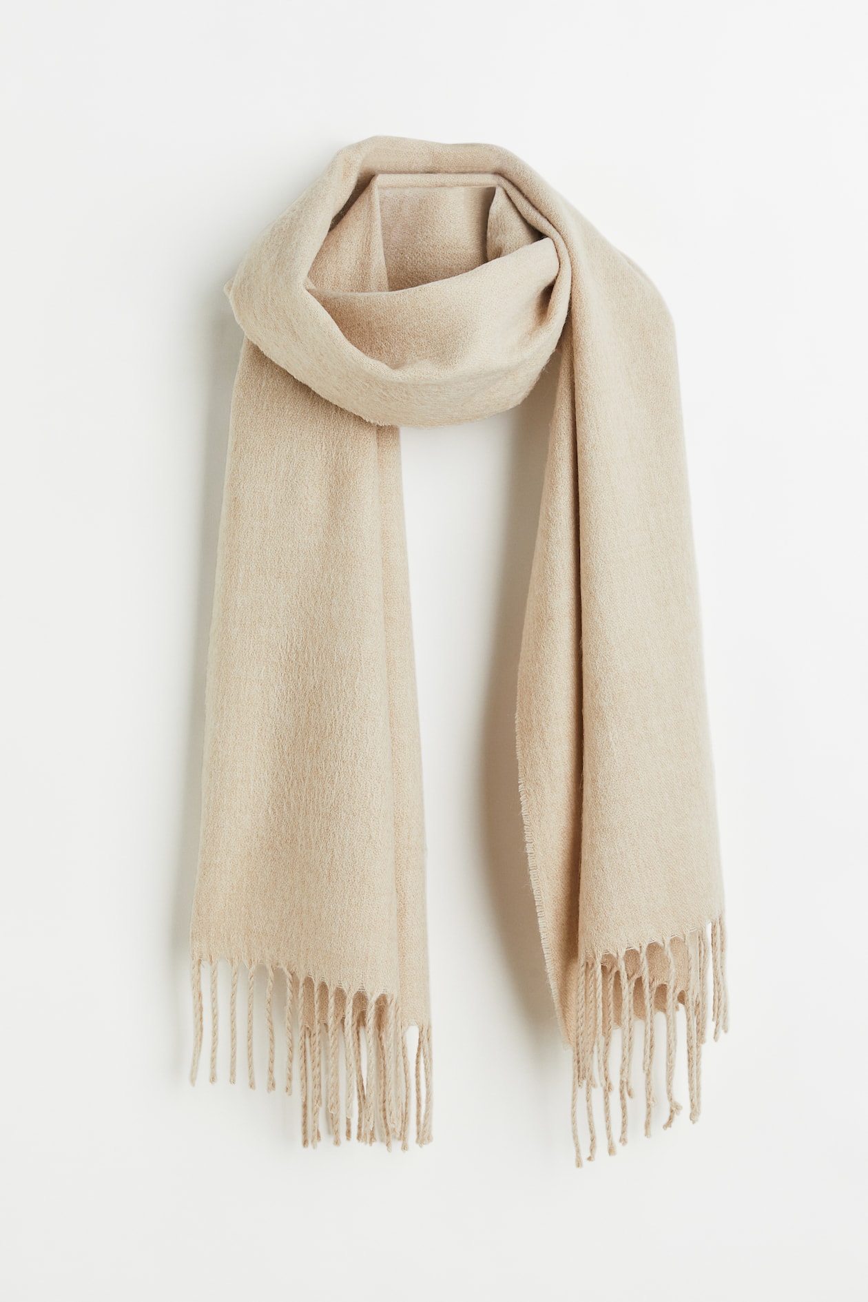 Woven Scarf - Beige - Ladies | H&M PH