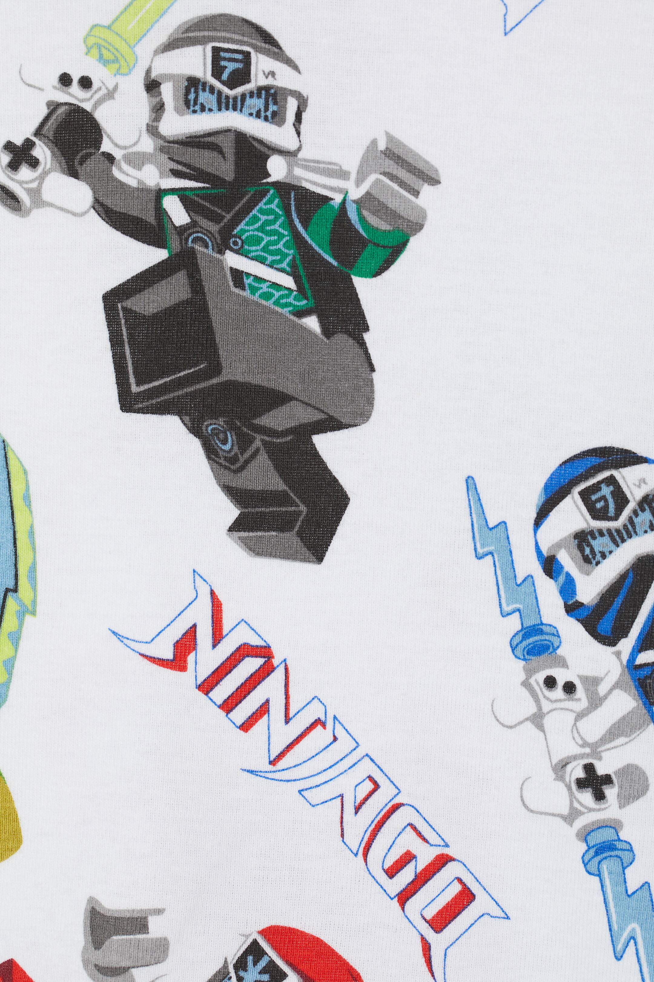 Pidžama od pamuka - White/Ninjago - Kids | H&M RS